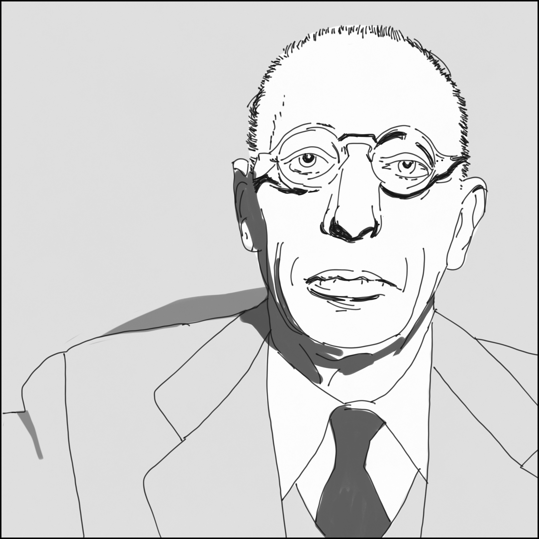 I drew a sketch of Igor Stravinsky | Scrolller
