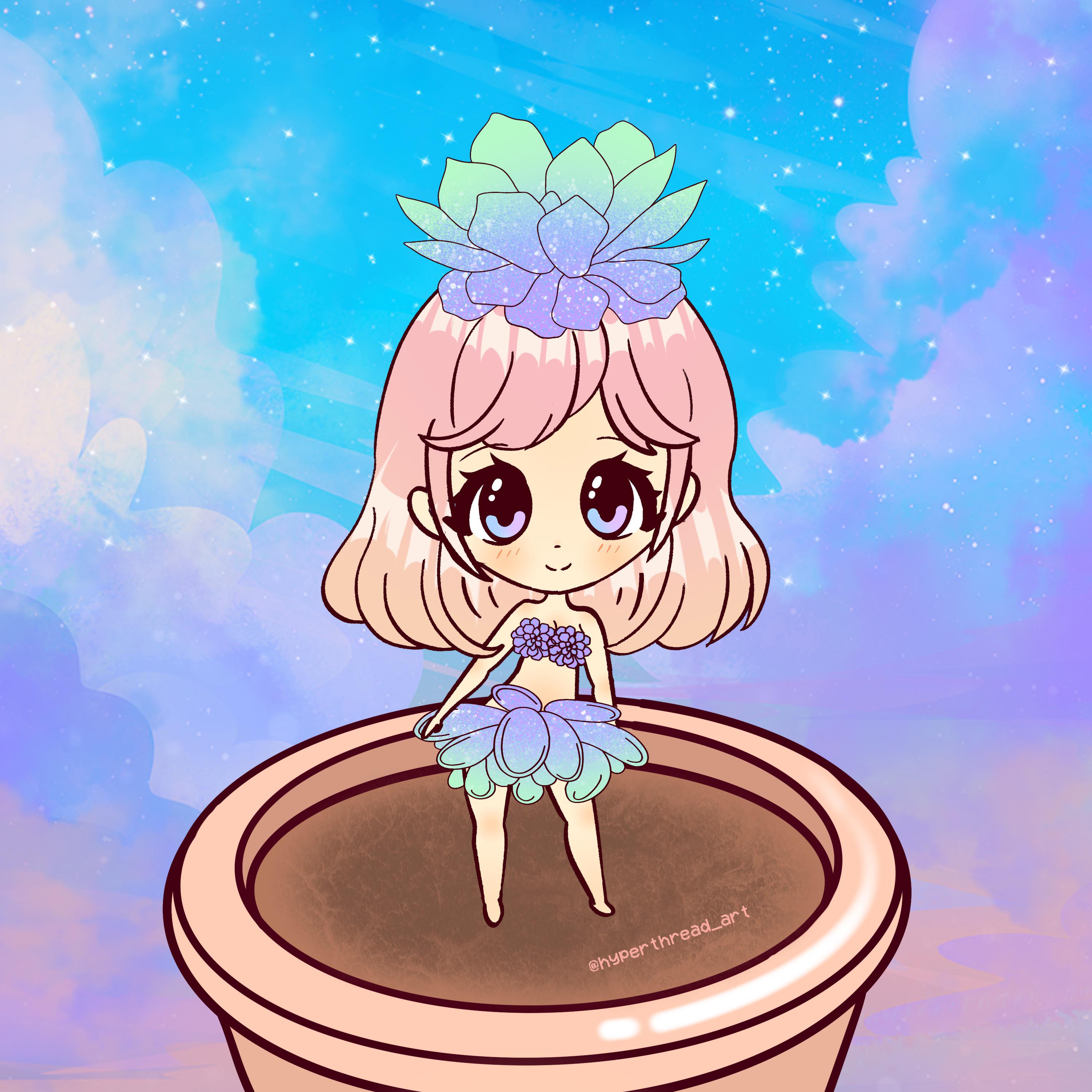 I drew a succulent as a chibi | Scrolller