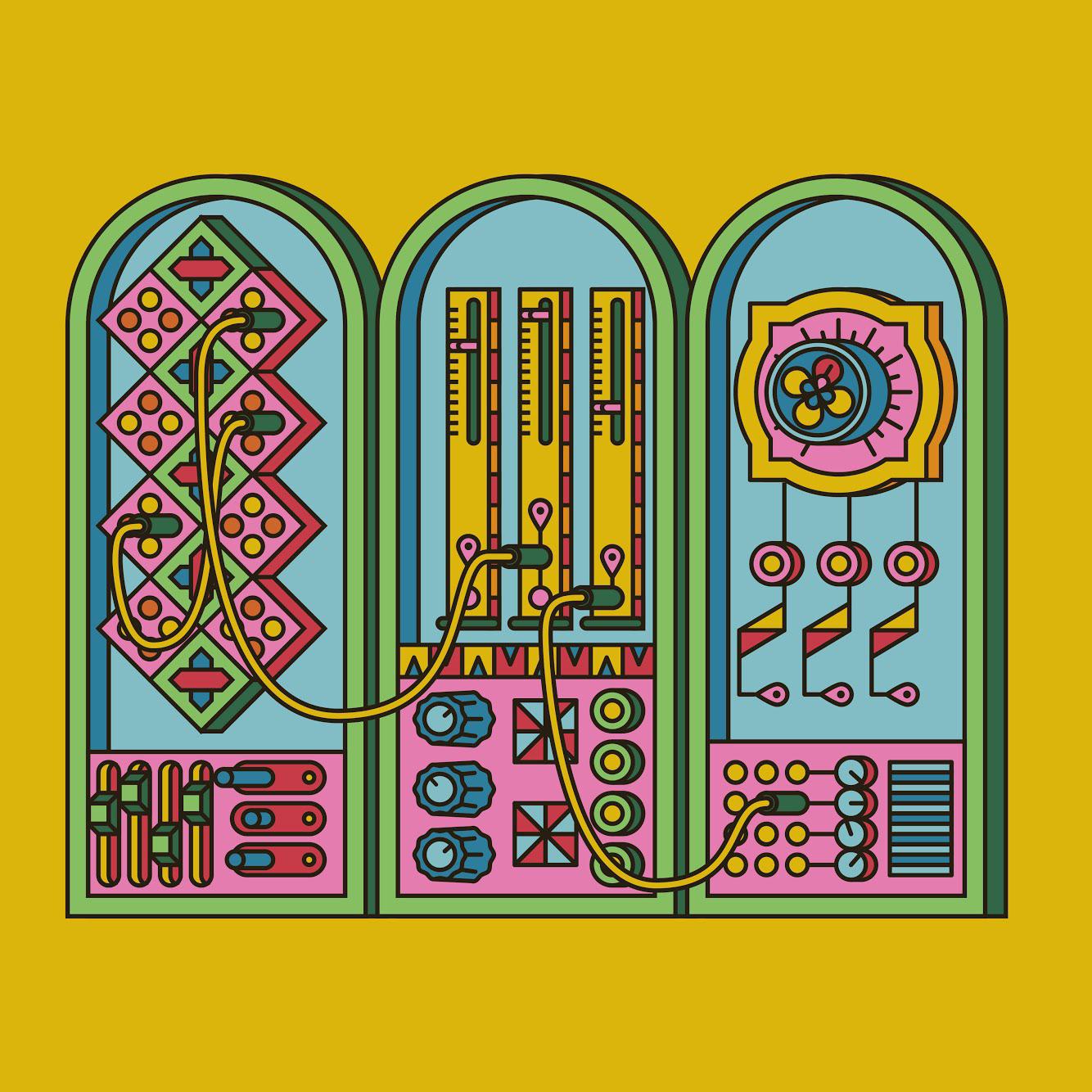 I drew a synth inspired by Mexican architecture | Scrolller