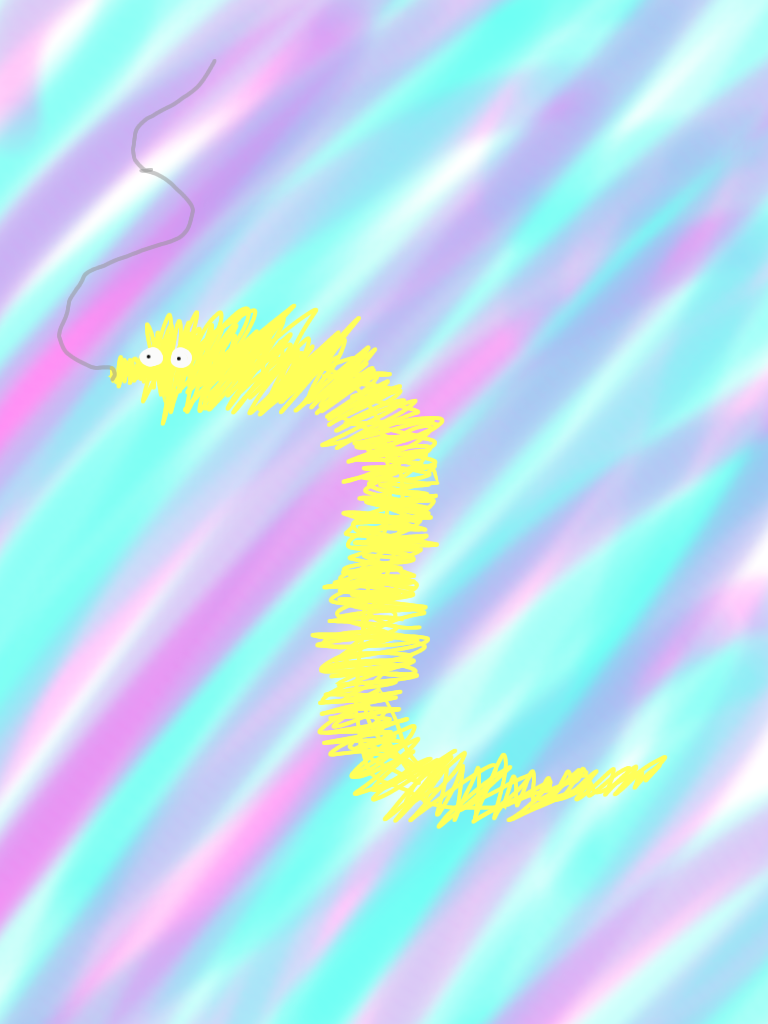 I drew a worm at like 2am | Scrolller