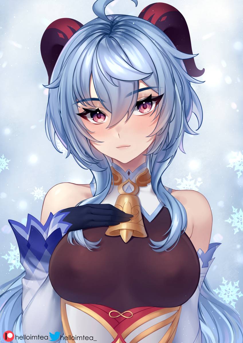 I drew Ganyu-chan! | Scrolller