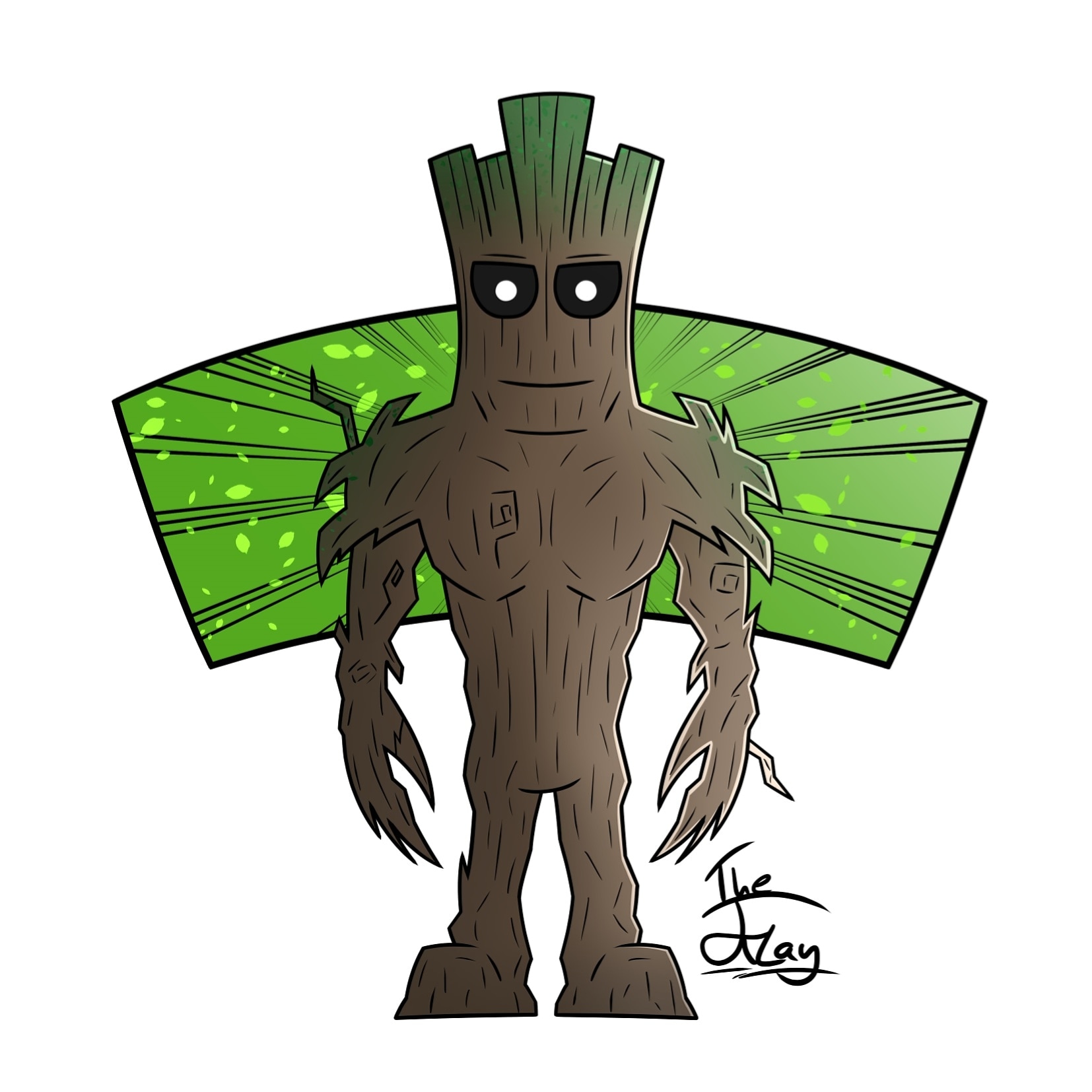I drew Groot, hope you guys like it | Scrolller