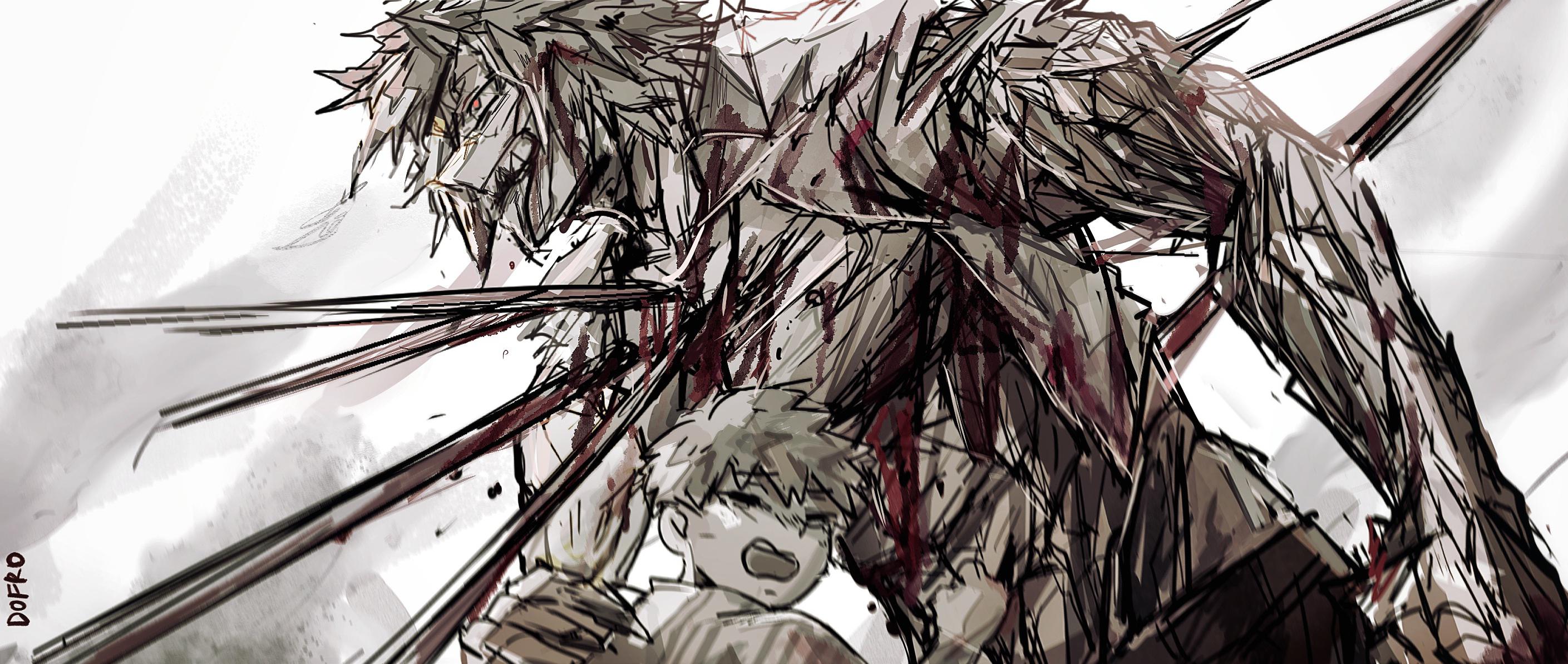 I drew Kirishima! | Scrolller