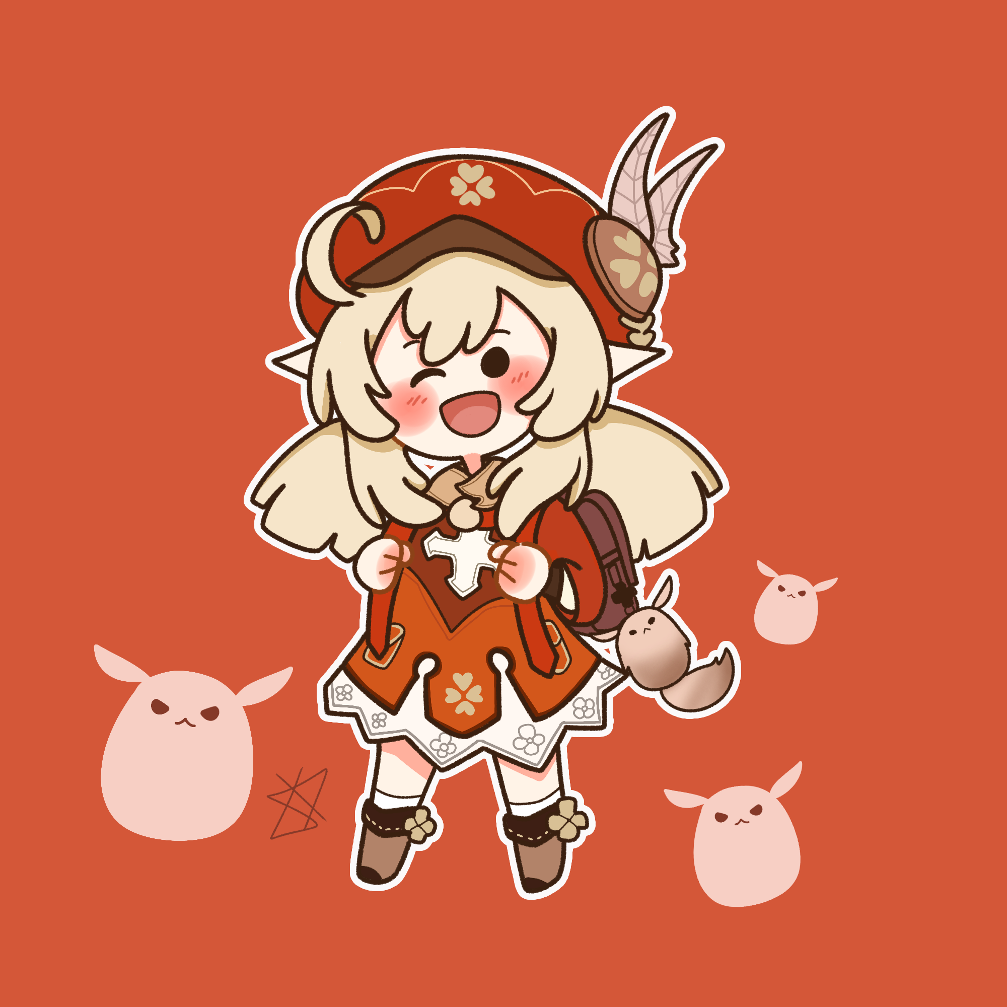 I drew Klee to add xtra luck pulling her! | Scrolller