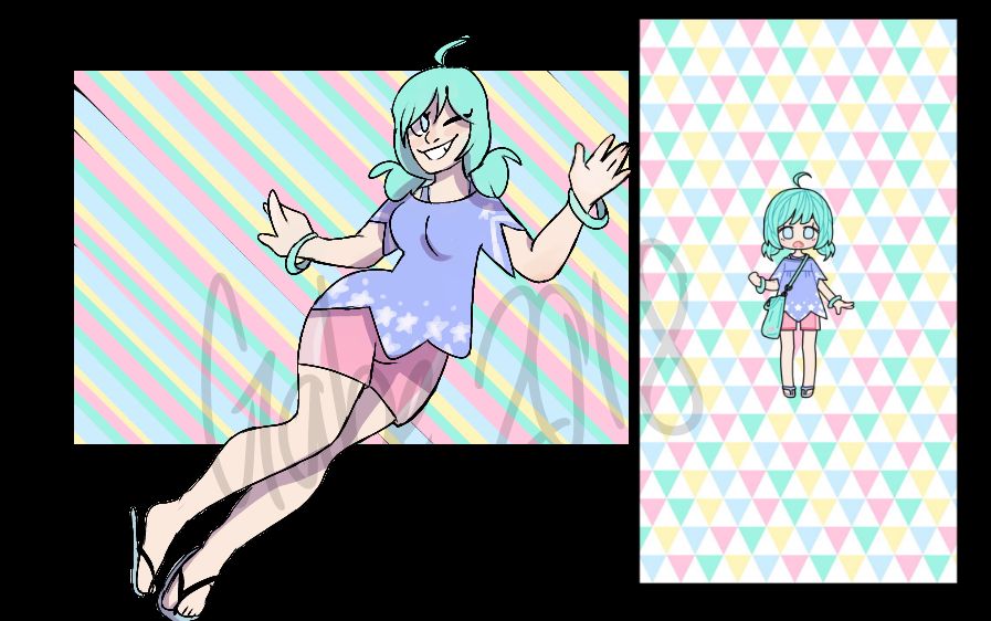i drew my pastel girl! | Scrolller