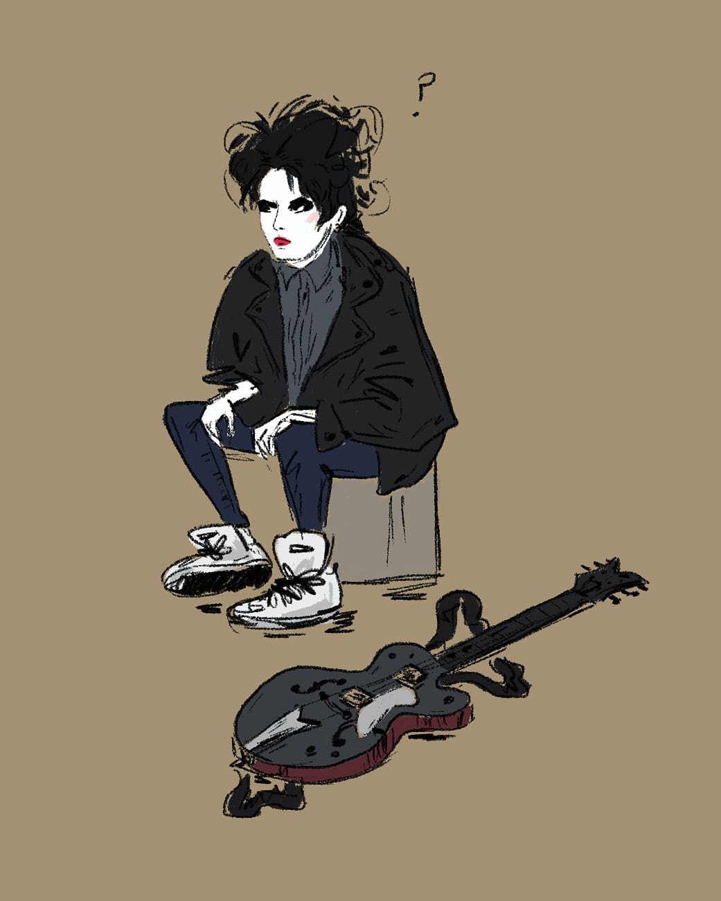 I drew our lord and savior (Robert Smith) | Scrolller