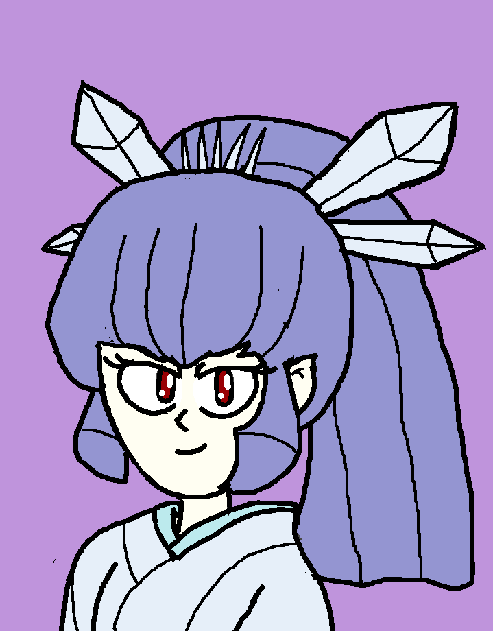 I drew Oyuki in Microsoft Paint | Scrolller