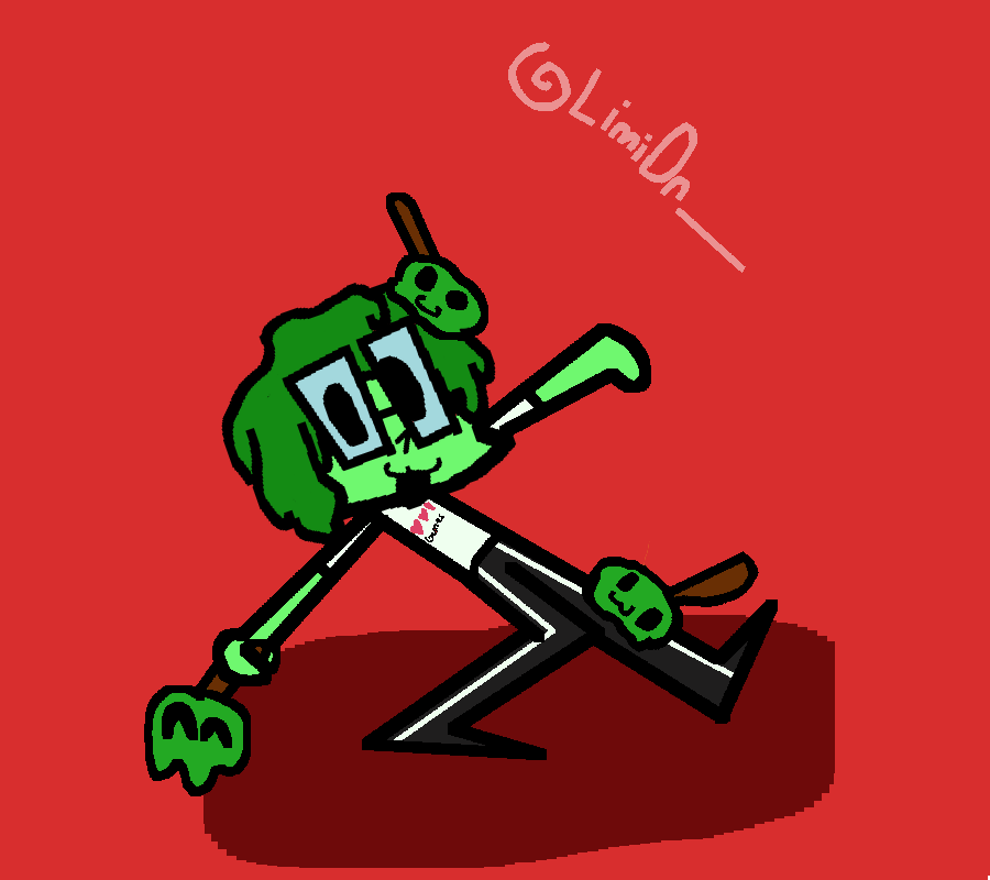 I drew Slimecicle!!! | Scrolller
