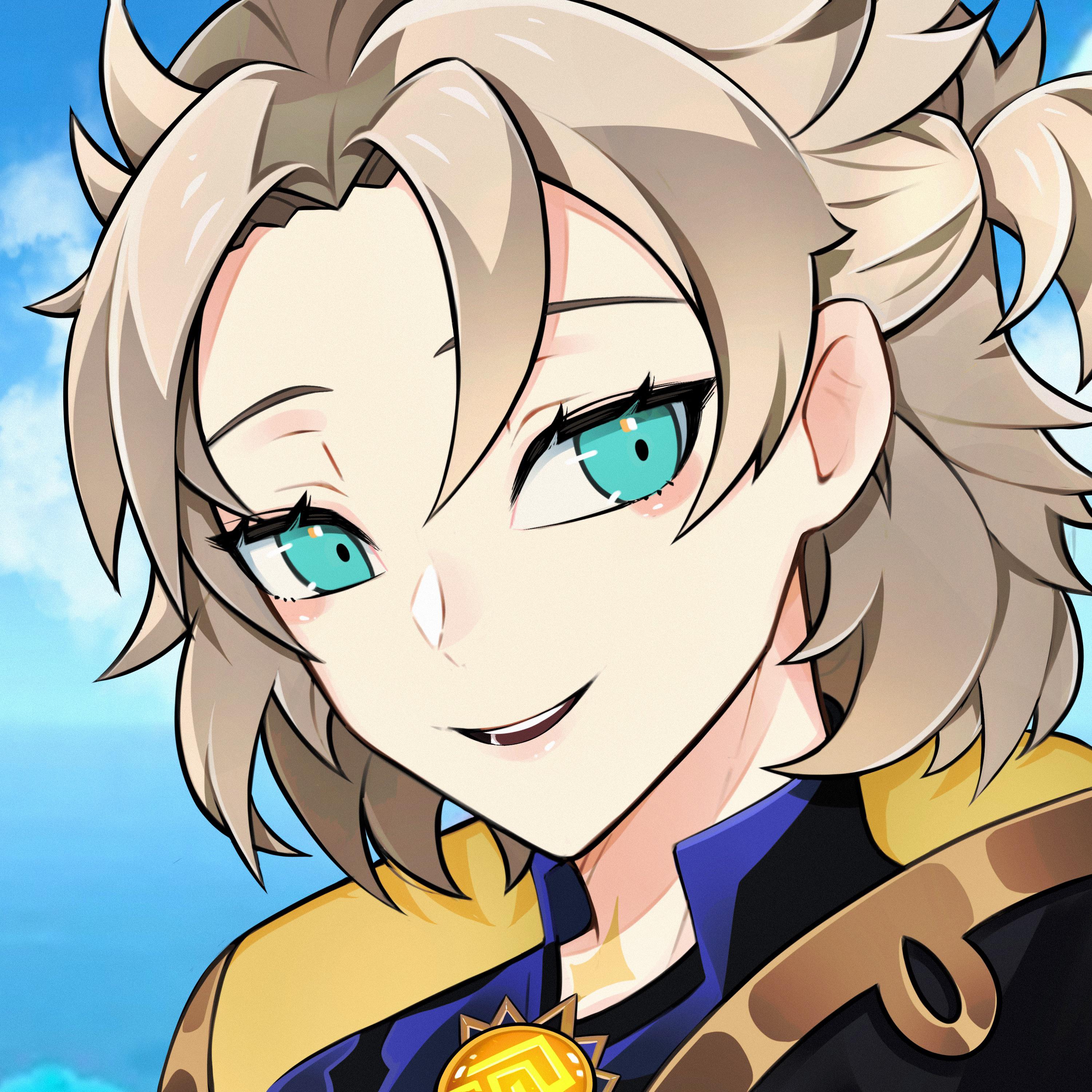 I drew smug Albedo from that one scene. | Scrolller