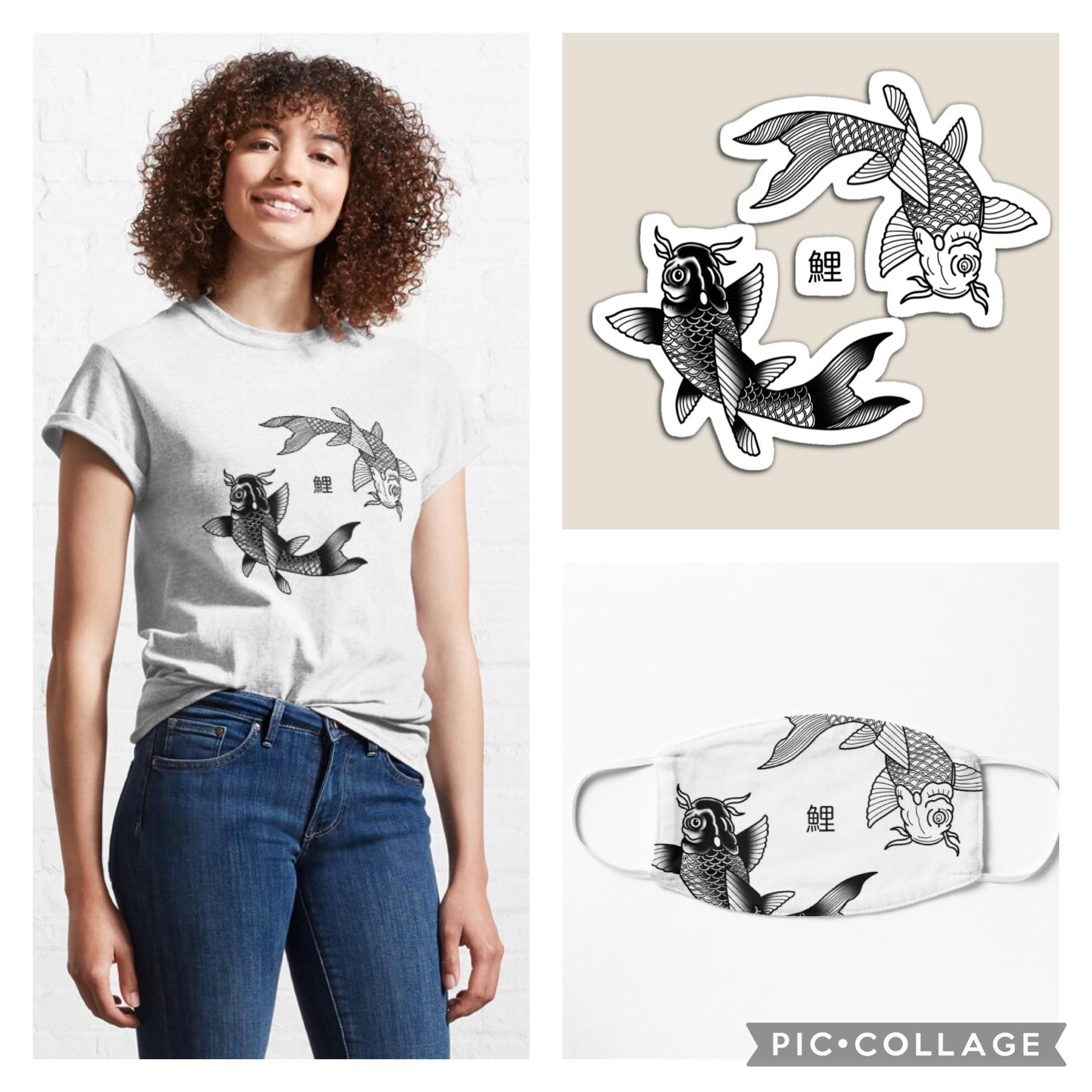 I drew yin and yang koi fish | Scrolller