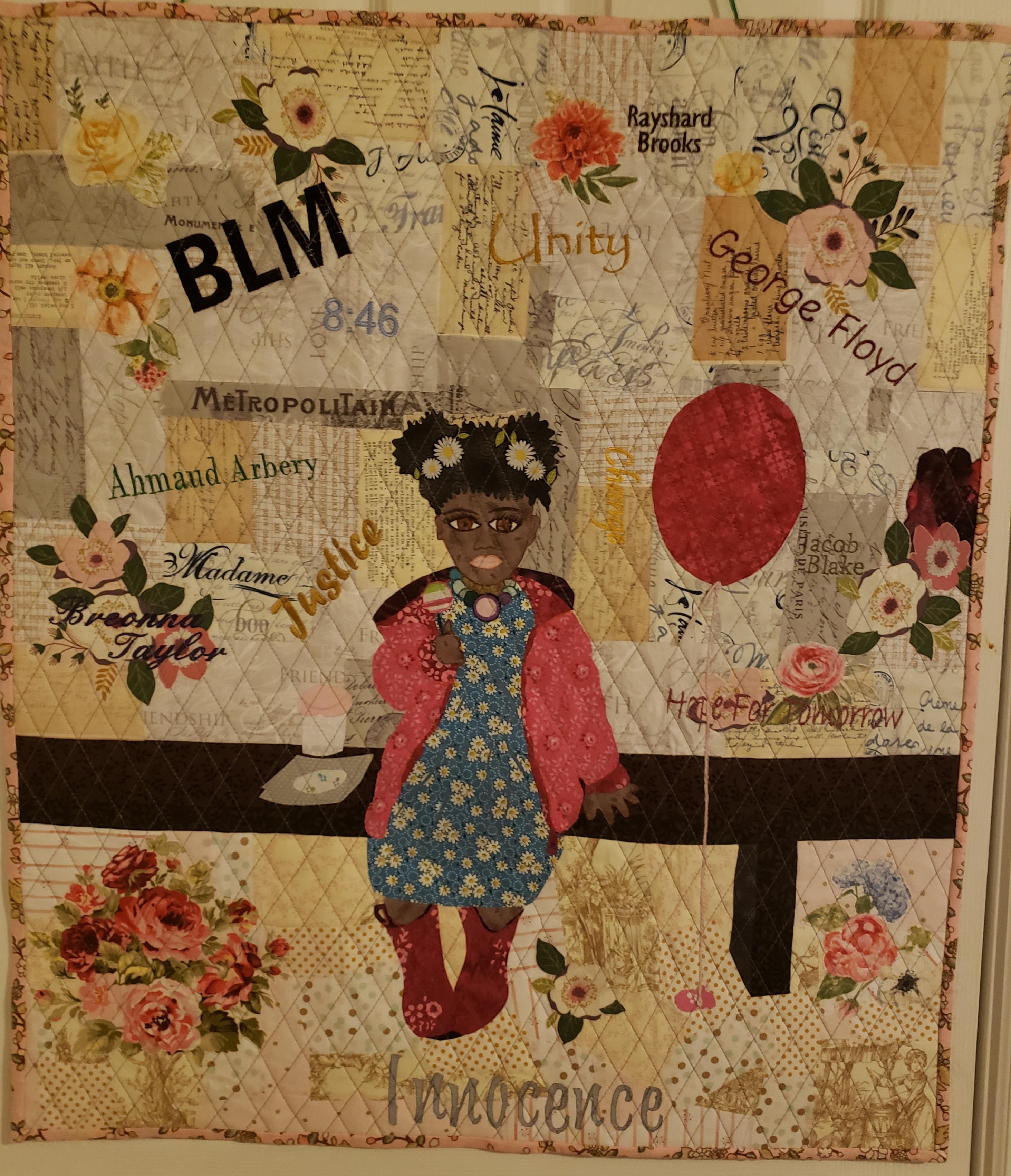 I finished my first collage quilt! | Scrolller