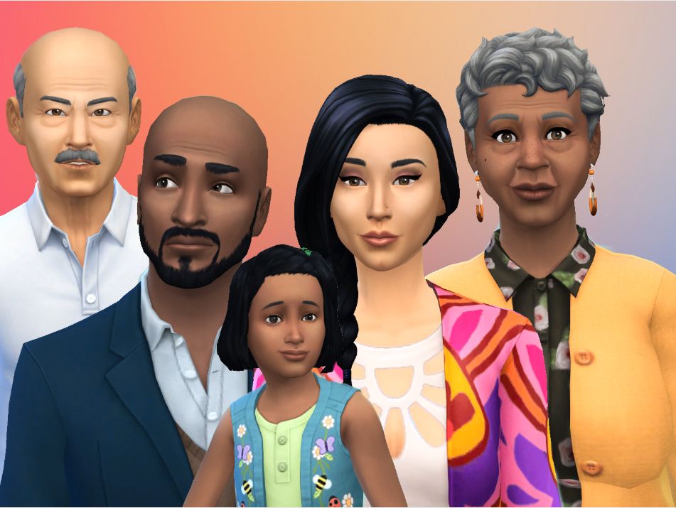 I gave the Spencer-Kim-Lewis Family a Makeover | Scrolller