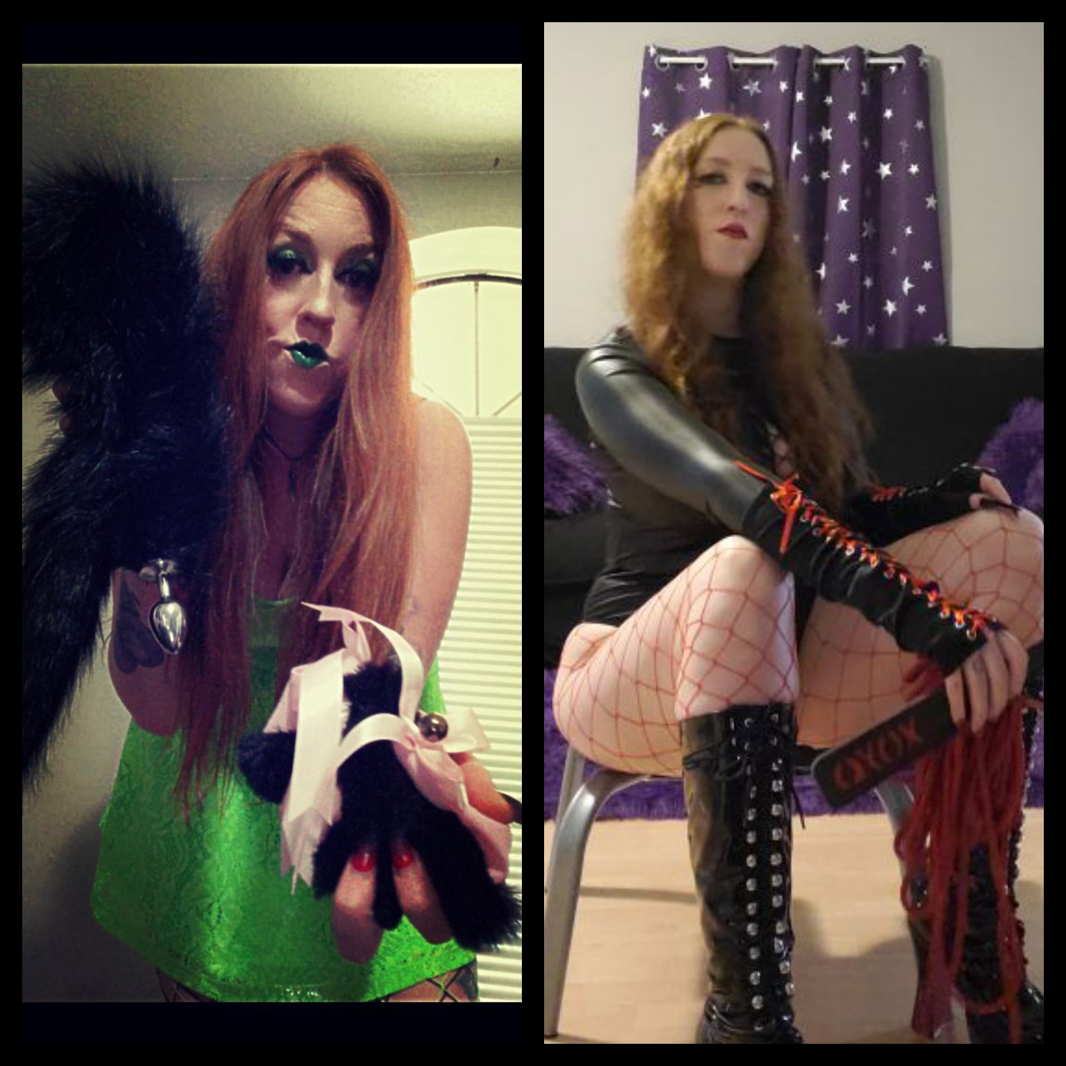 I got these for you my little sissy.... Today you're going to be my naughty Kitty! LETS PLAY? 😻 ...