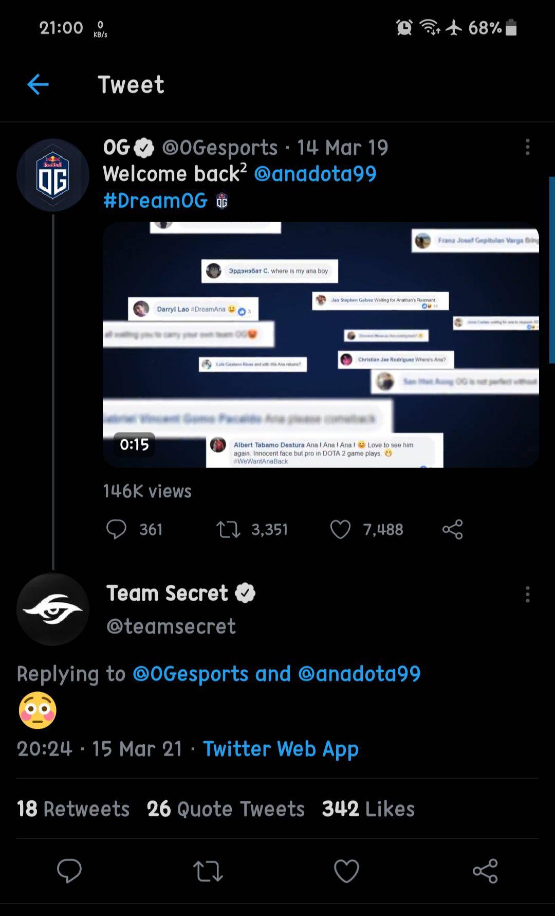 I Hate Team Secret Twitter Guy | Scrolller