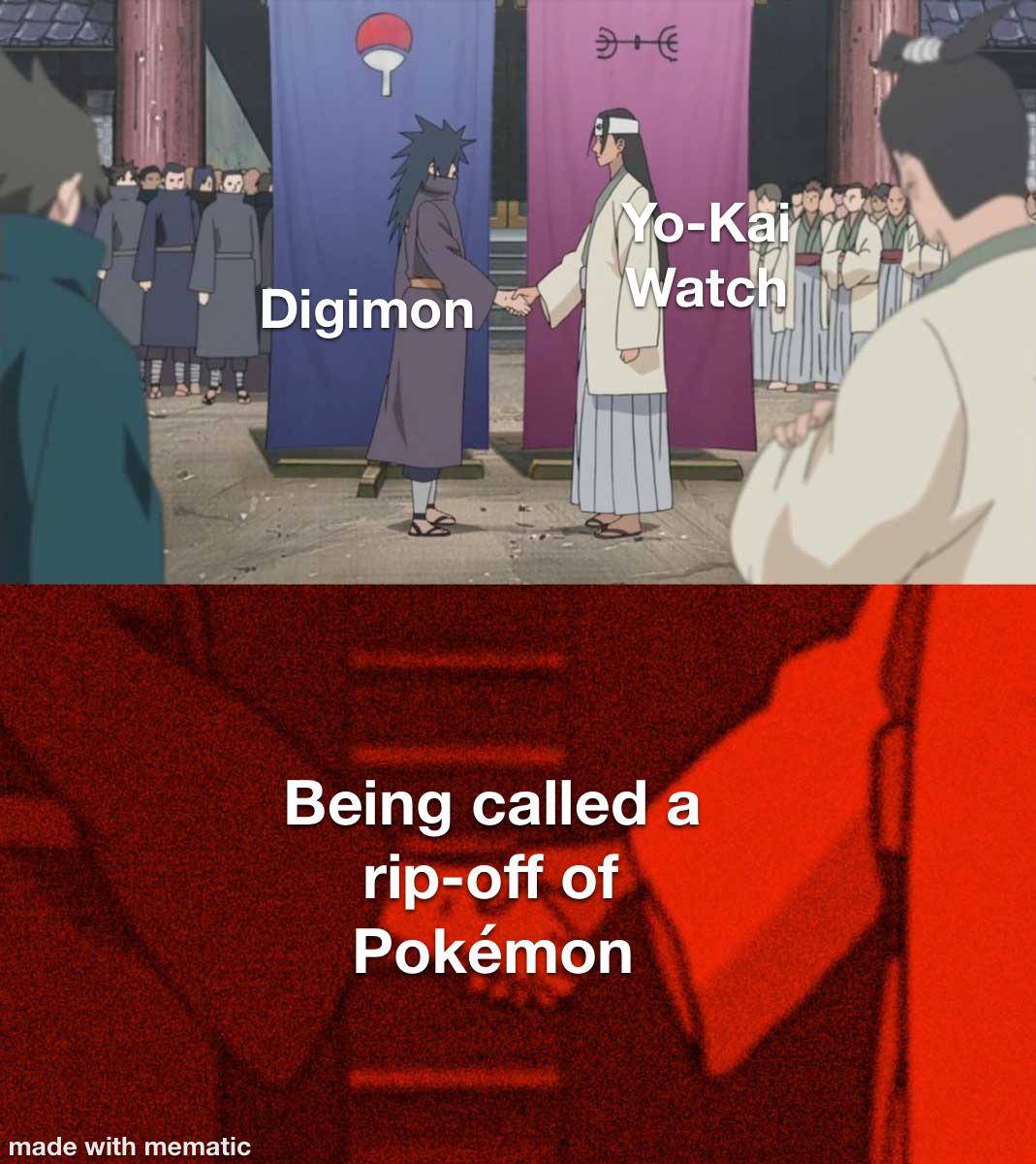 I have played Pokémon, Yo-Kai Watch, and Digimon. They all play pretty ...