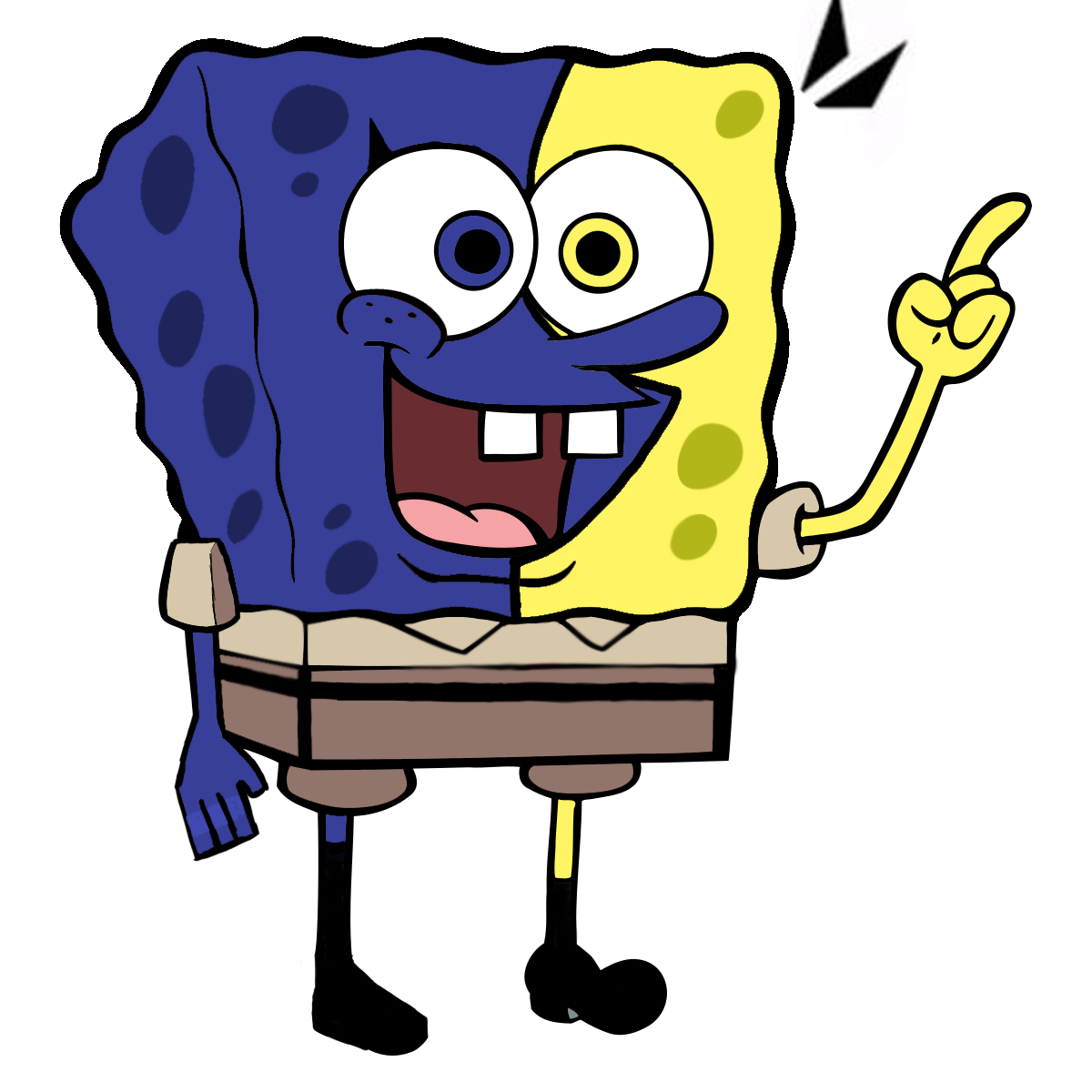 i horribly edited spongebob into ena lmao | Scrolller