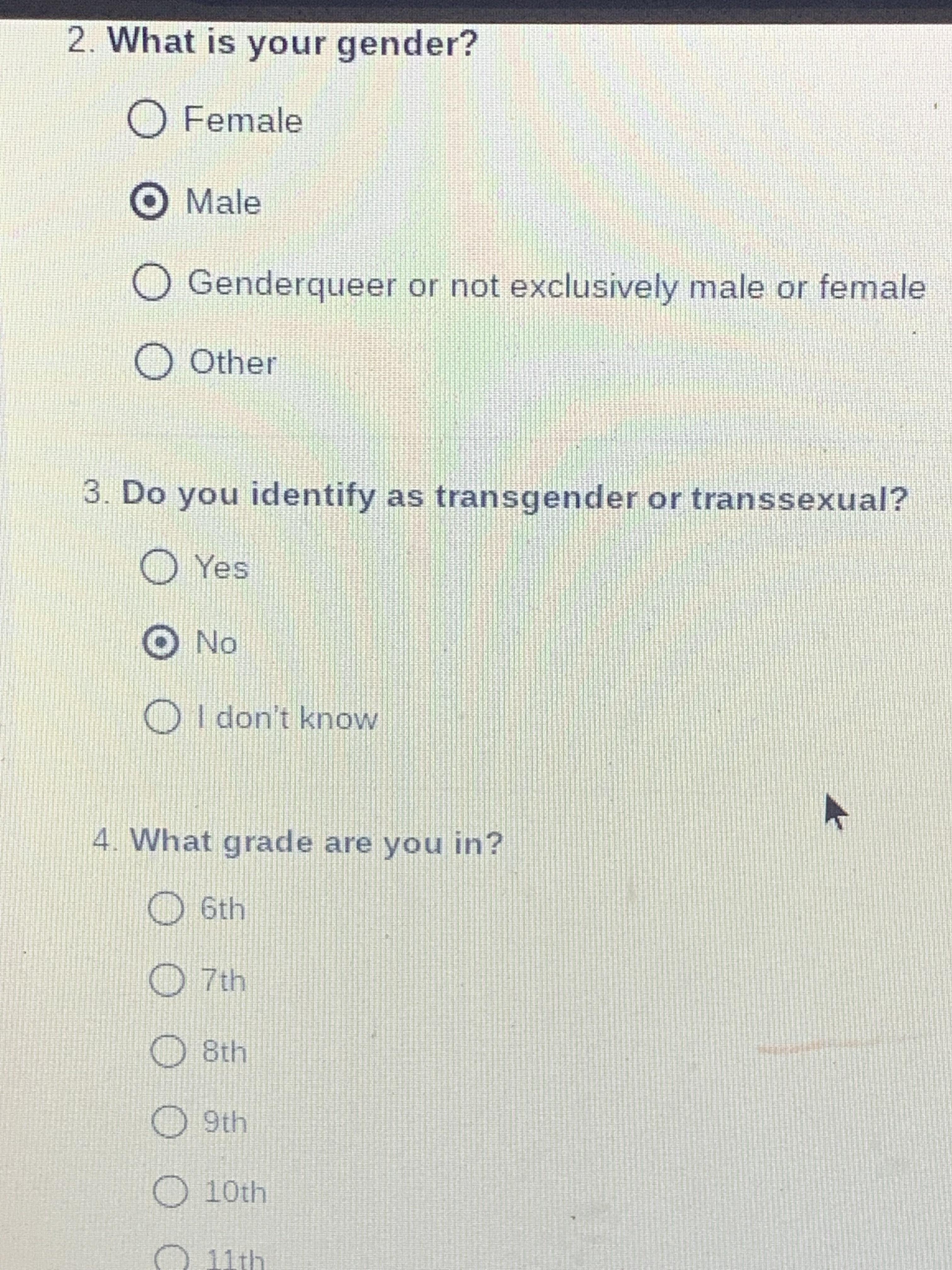 I identity as a male, not as a trans male. What is the point of these questions?? | Scrolller