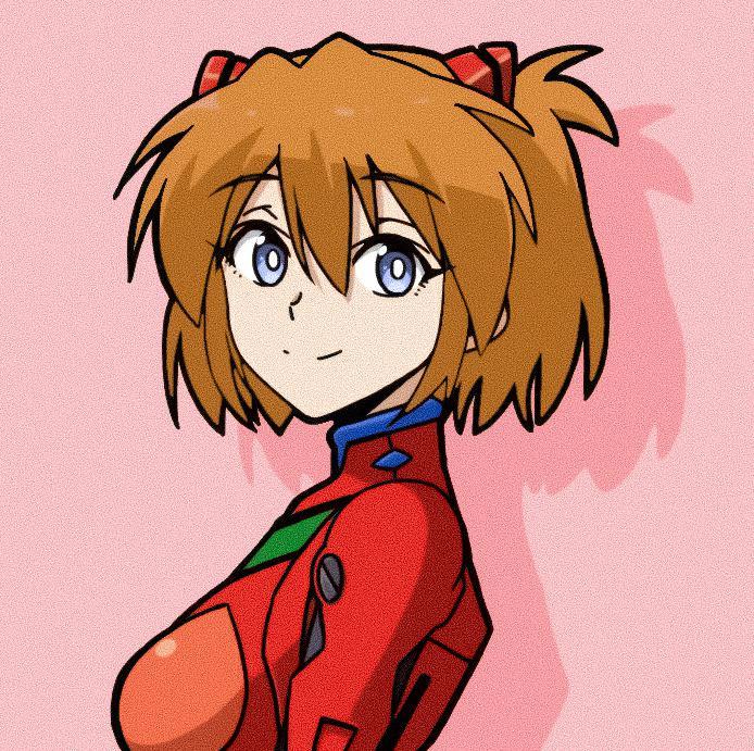 I just recolor the previous post to make it look more like Asuka | Scrolller
