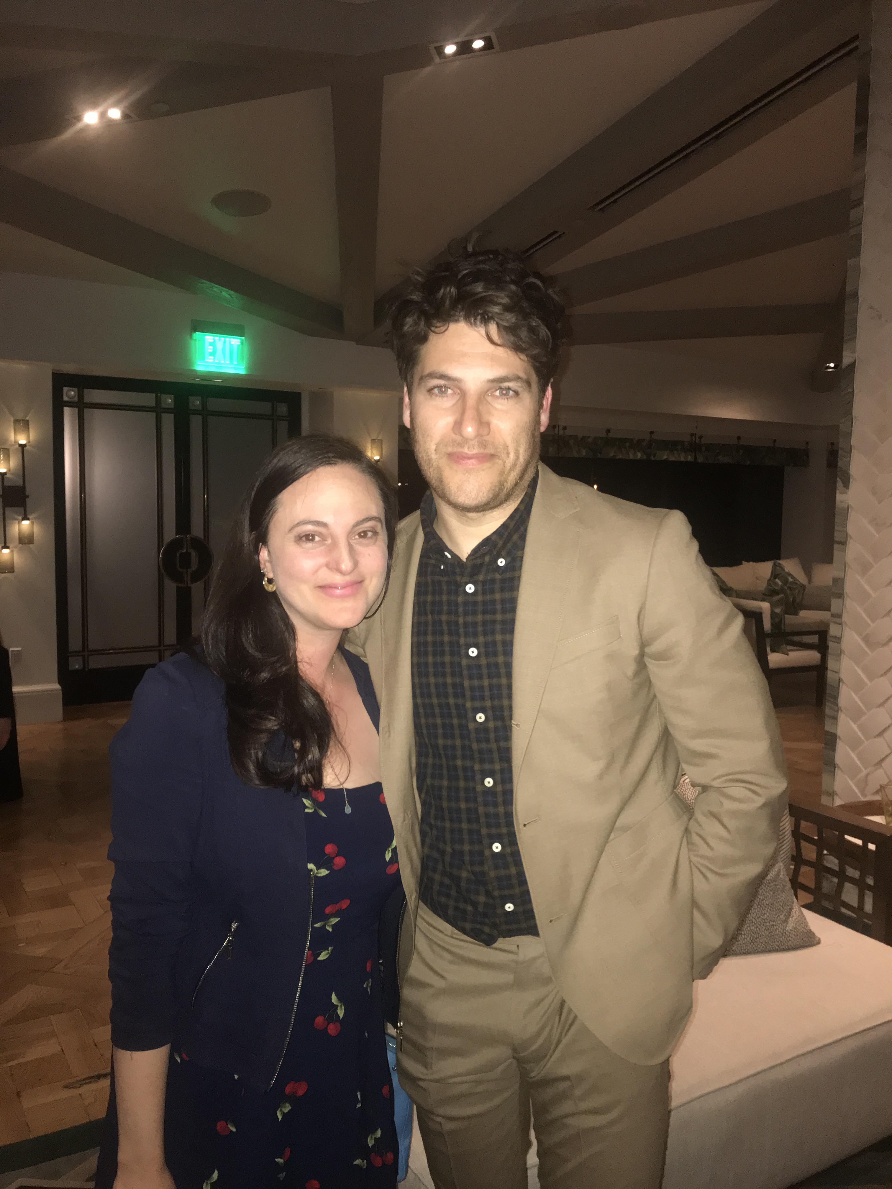 I just remembered that I met Adam Pally | Scrolller