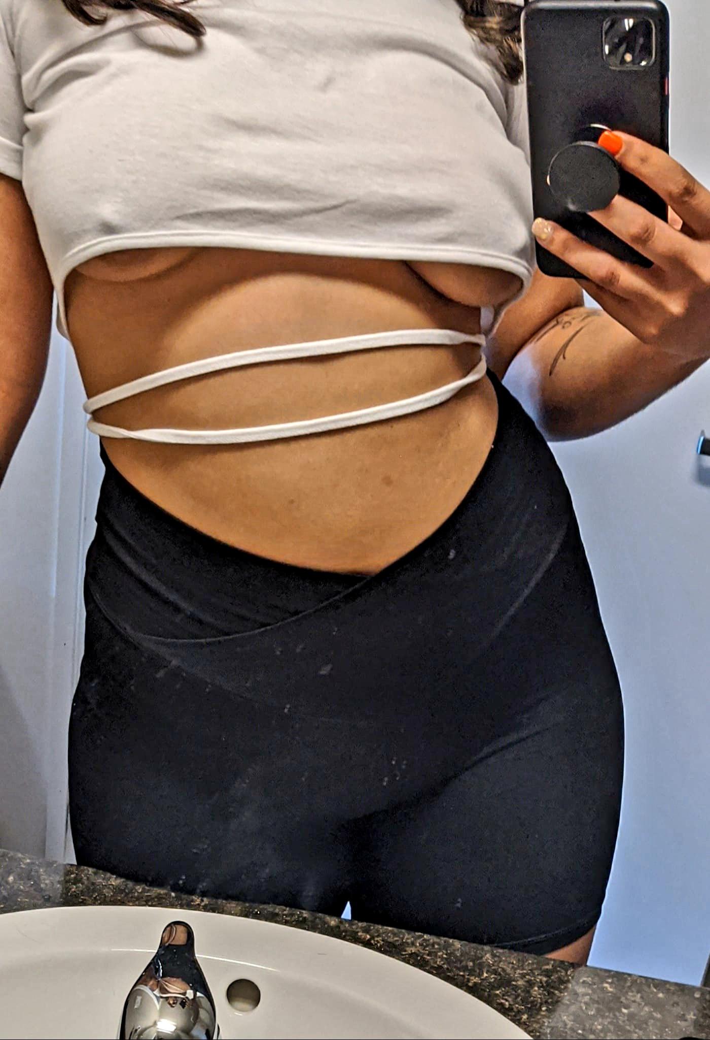 I just want to let these 18 year old titties out for fresh air. What's your favorite position ...