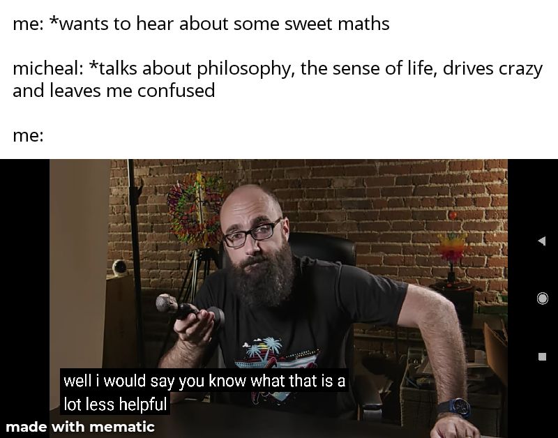 I just wanted some maths... | Scrolller