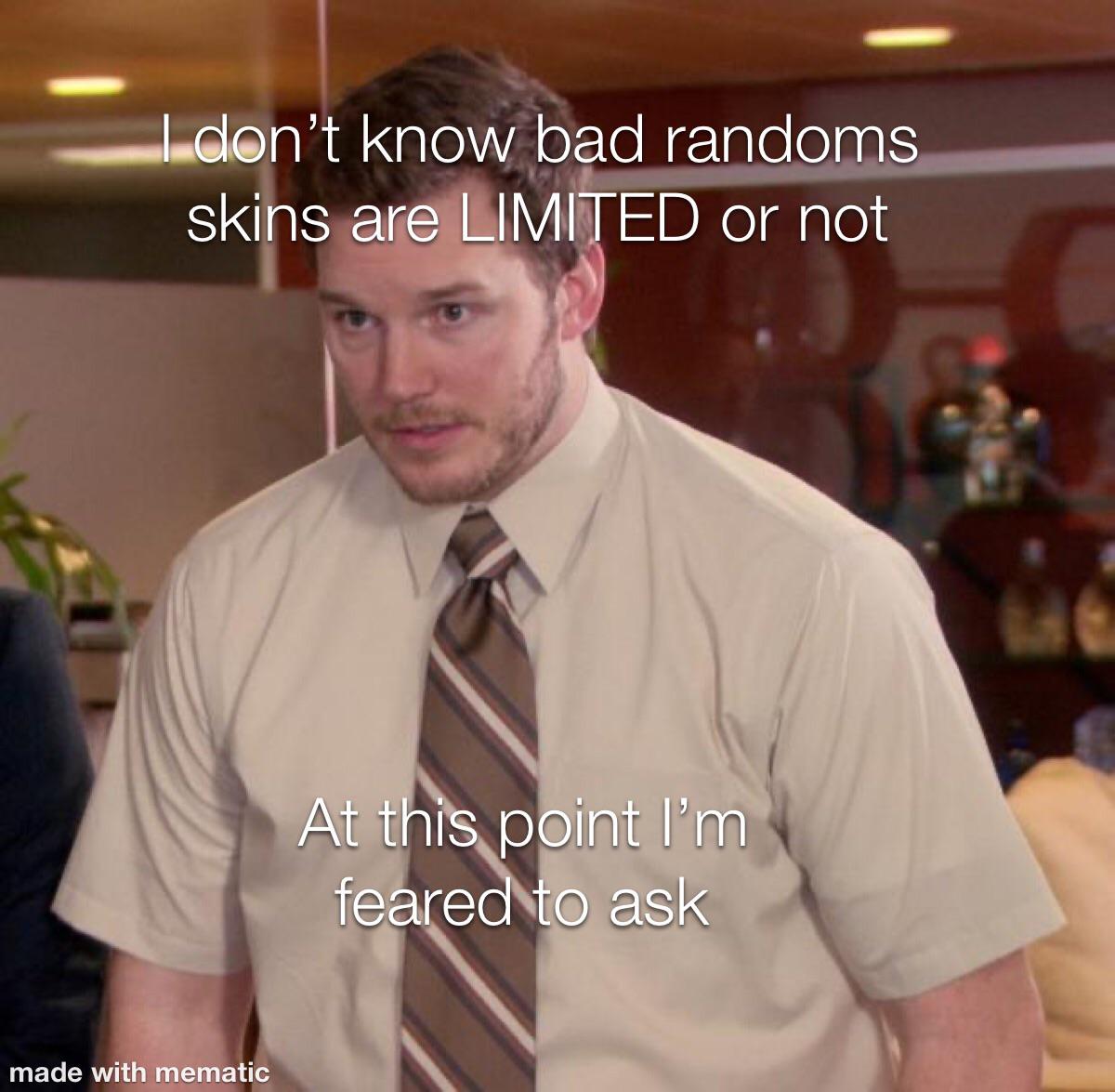 I know born bad buzz is LIMITED but i don’t know about other ones | Scrolller