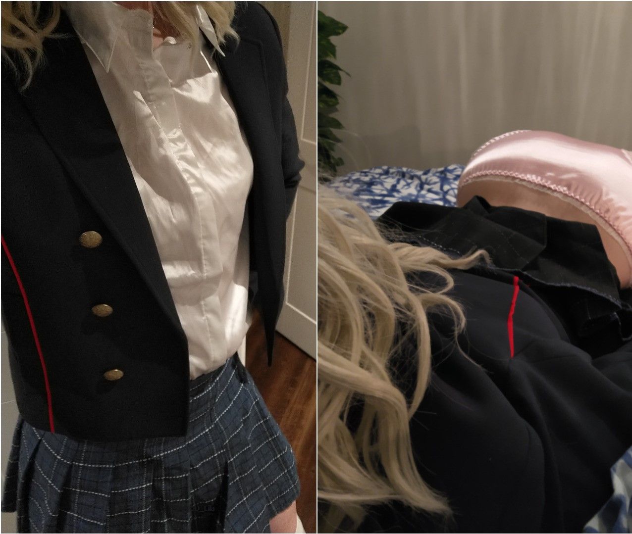 I love being a satin schoolgirl | Scrolller