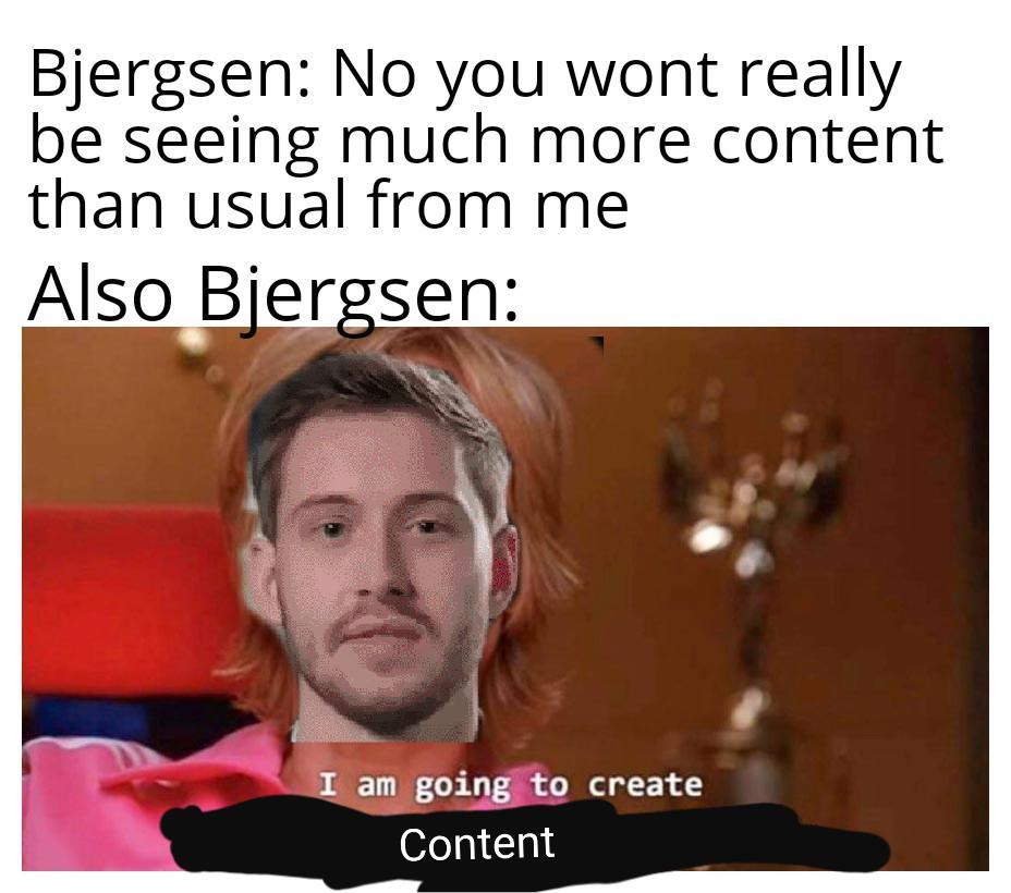 I love seeing Bjerg in some content! Now heres a meme | Scrolller