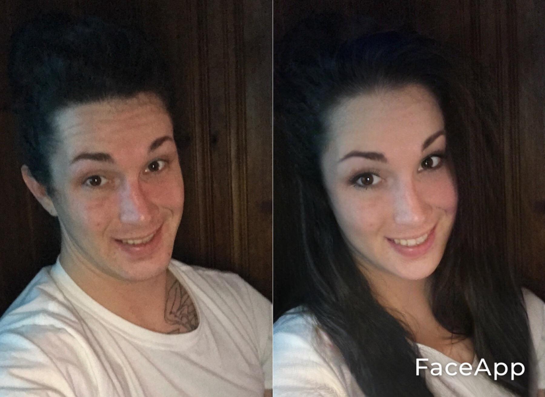 I’m glad I’m not the only one who has fun with face app too see potential results | Scrolller
