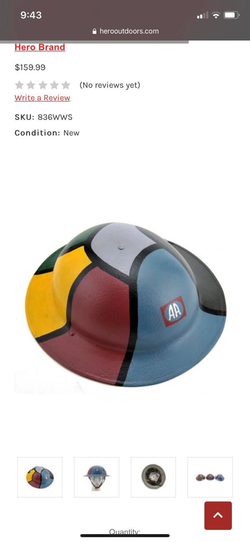 I’m looking to get this helmet for my collection is this a good start ...