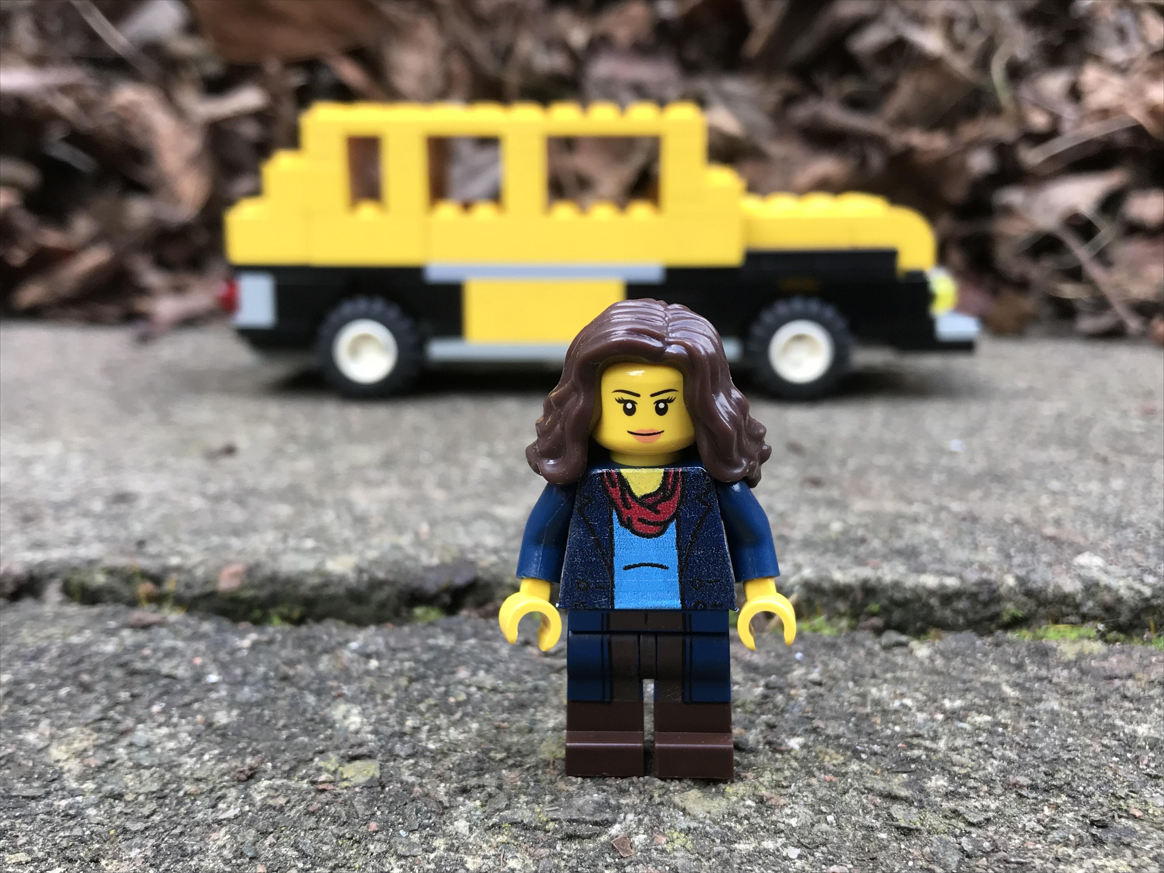 I made a custom Kit Snicket Lego figure. What do you think? | Scrolller