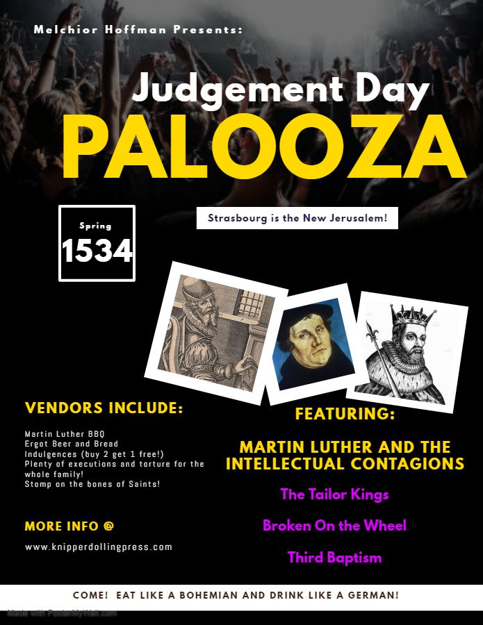 I made a festival flyer for "Judgement-day-palooza" inspired by Prophets of Doom | Scrolller