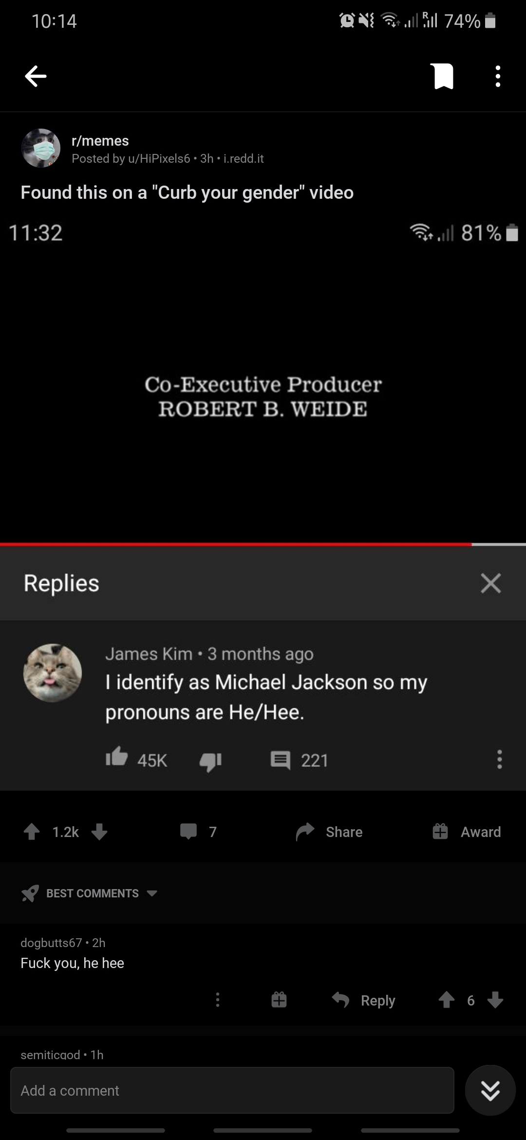 I made a funnies. He hee. | Scrolller