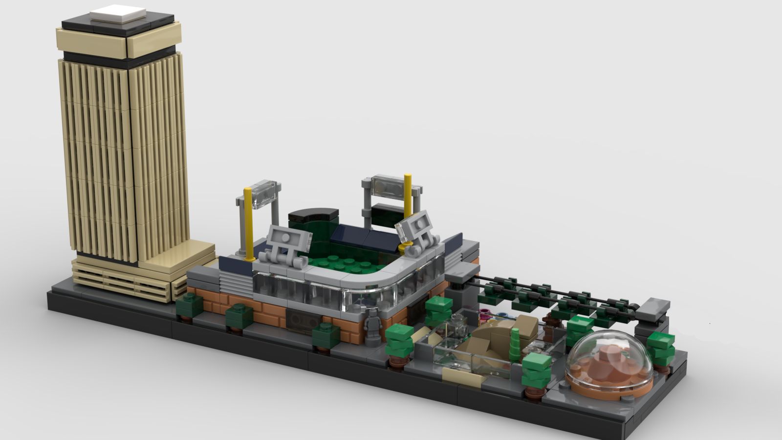 I made a Lego Architecture Omaha set | Scrolller