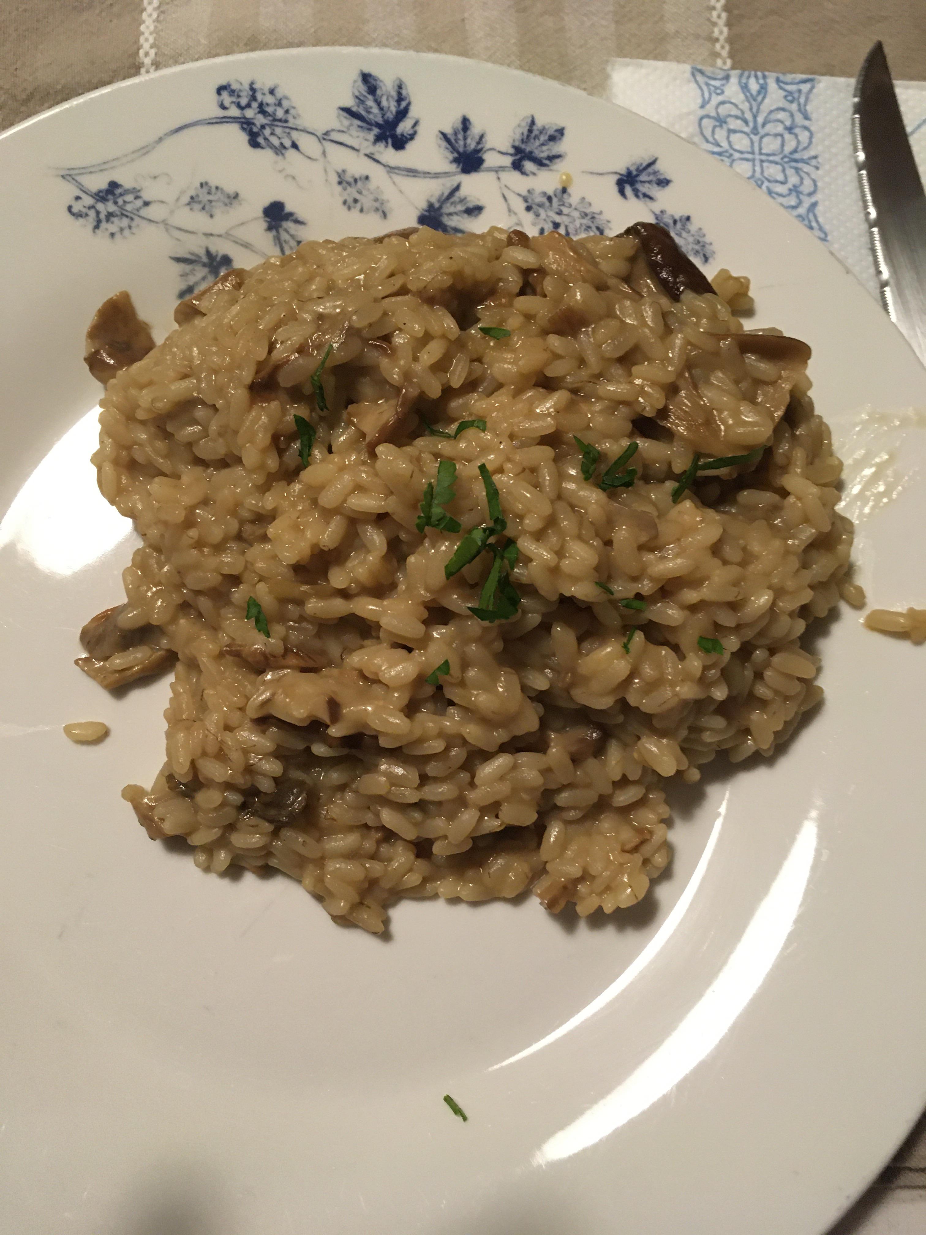 I made a porcini risotto | Scrolller