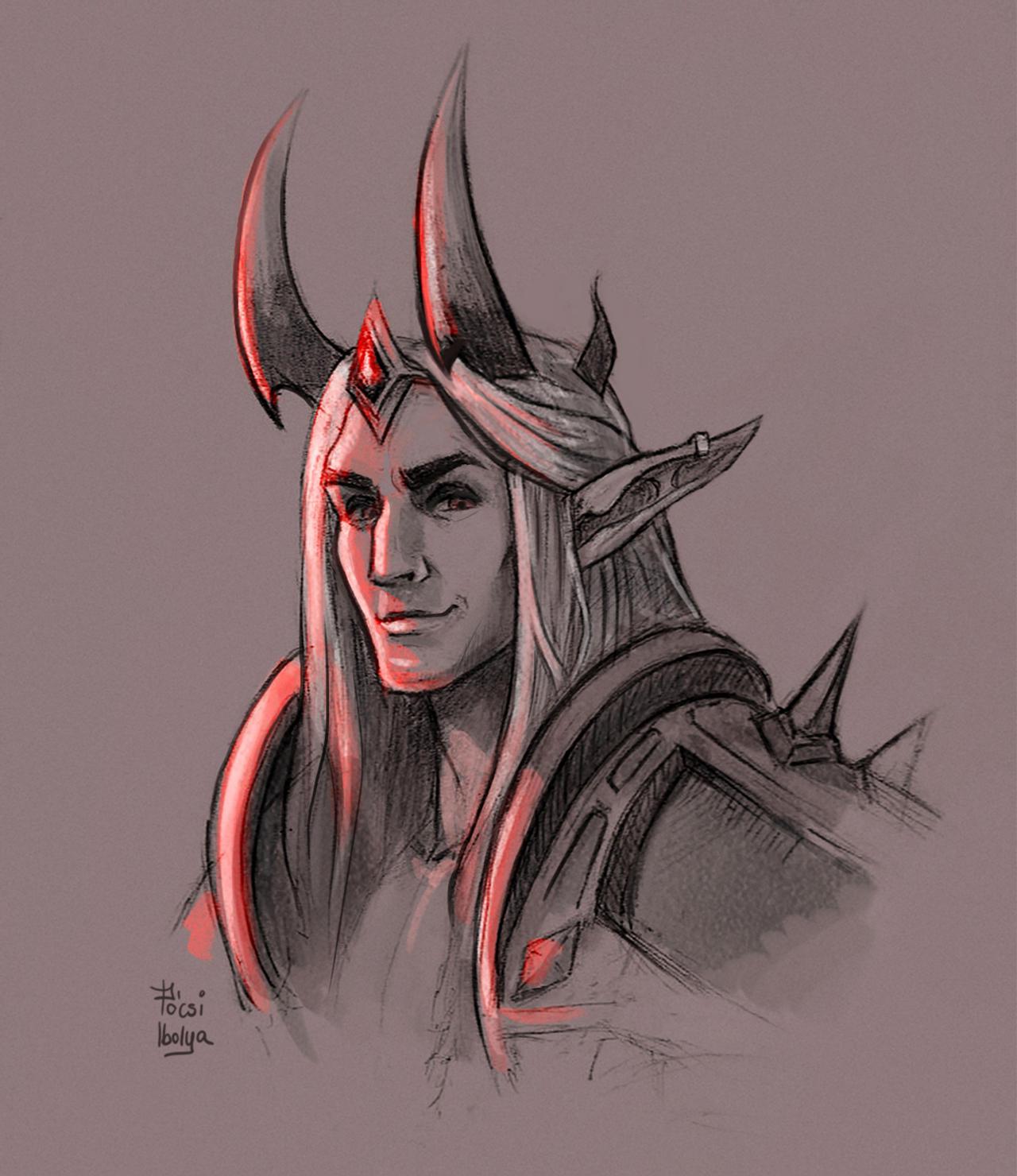 I made a quick sketch of Denathrius fom WoW. I hope you like it. I am open for character ...