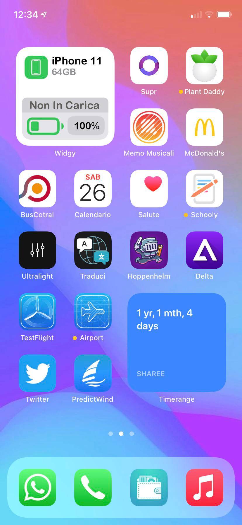 I made a simple battery widget. | Scrolller