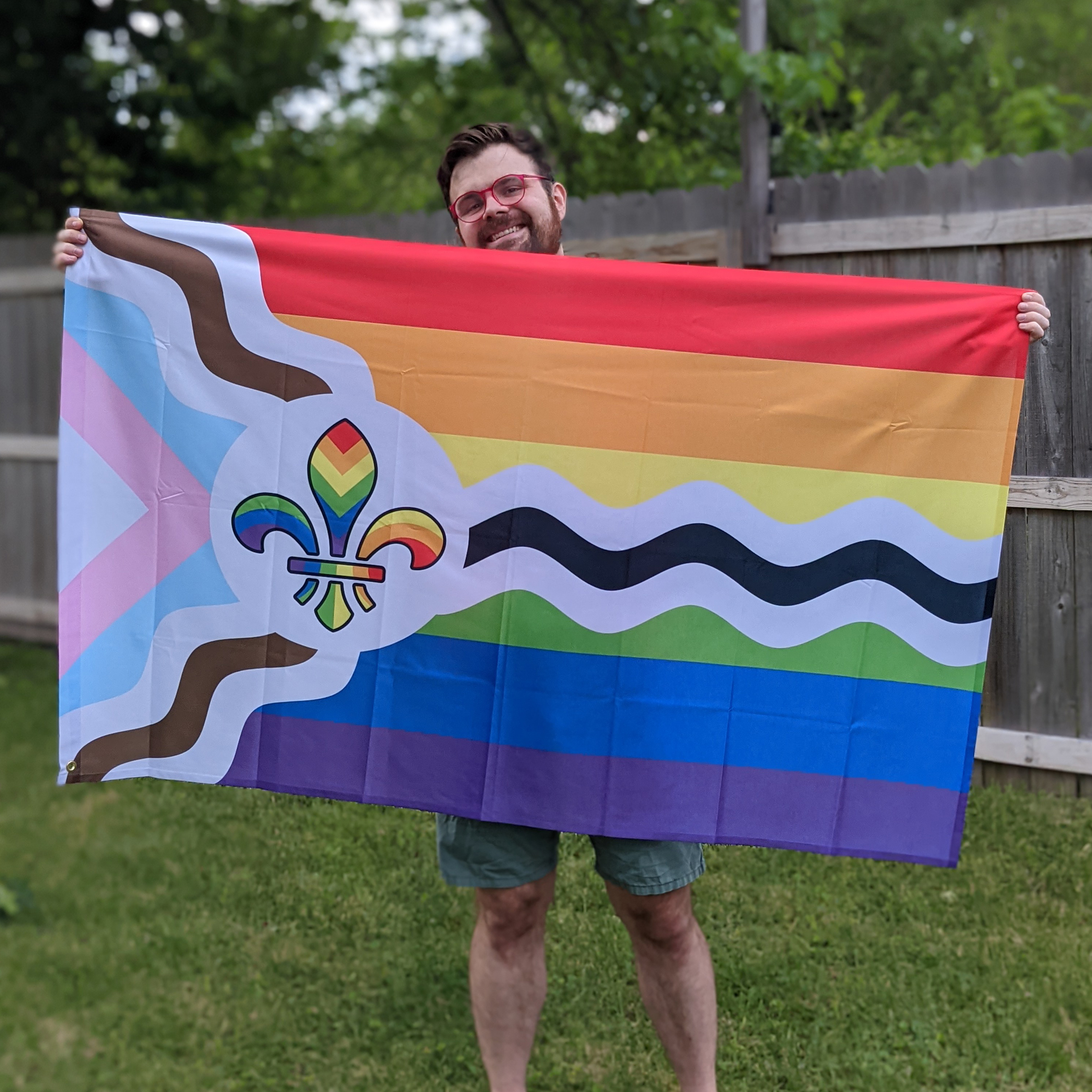 I made a St. Louis progress Pride flag! | Scrolller