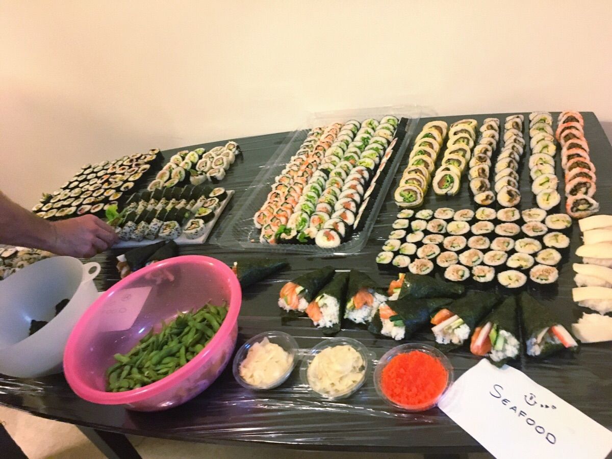 I made a sushi feast for my friends the other night! | Scrolller