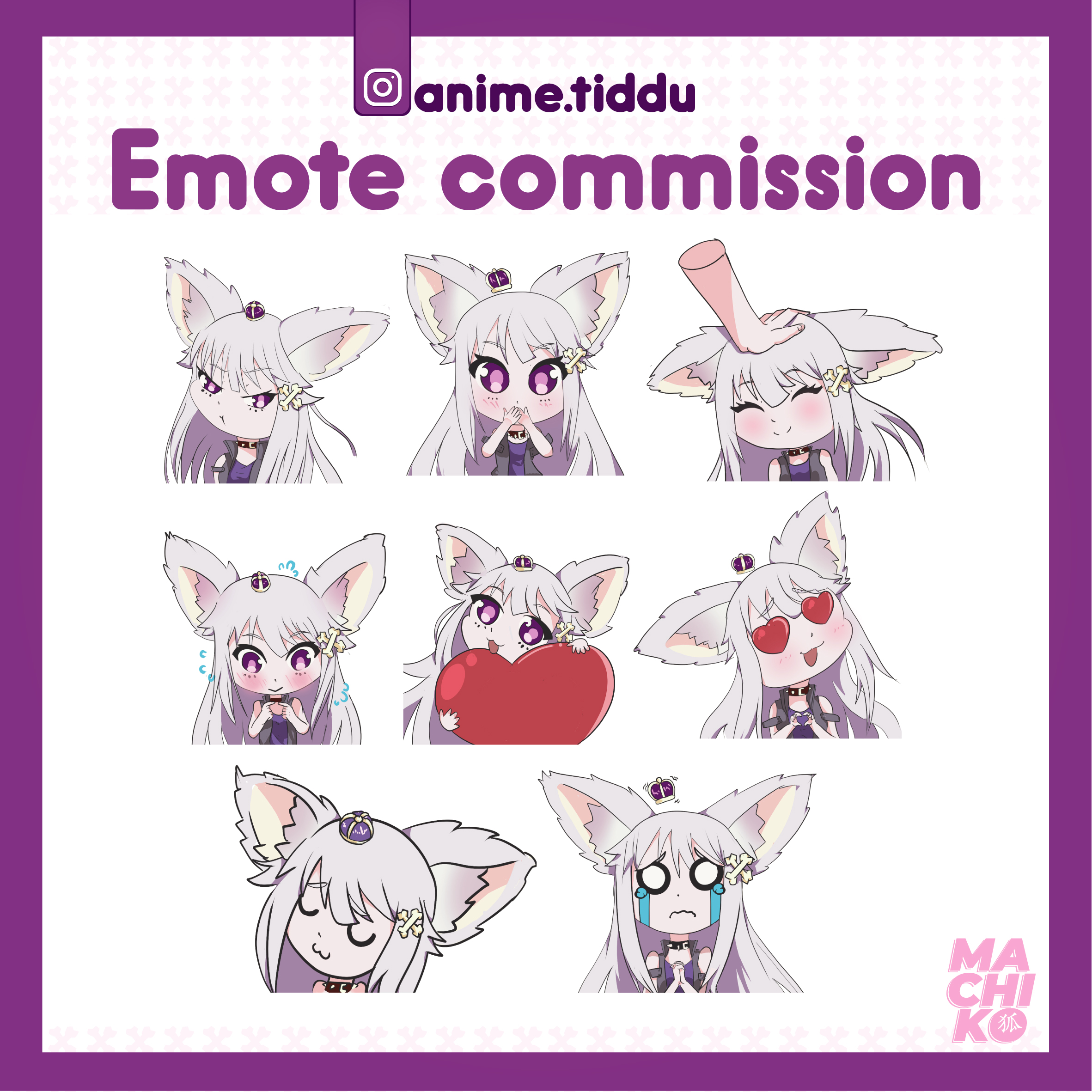 I made a very cute emote pack: 3 | Scrolller