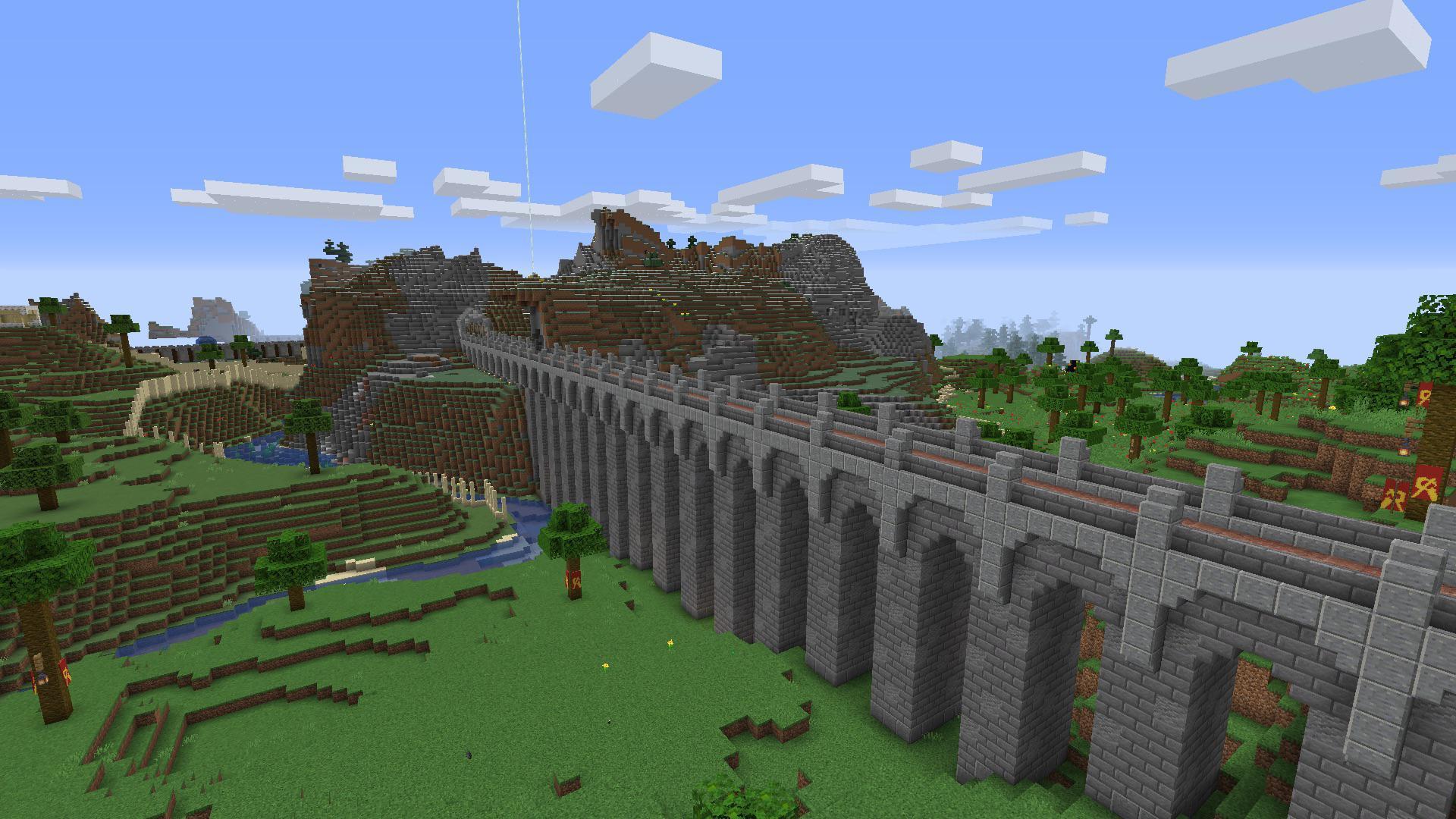 I made a very long bridge that leads to absolutely nowhere | Scrolller