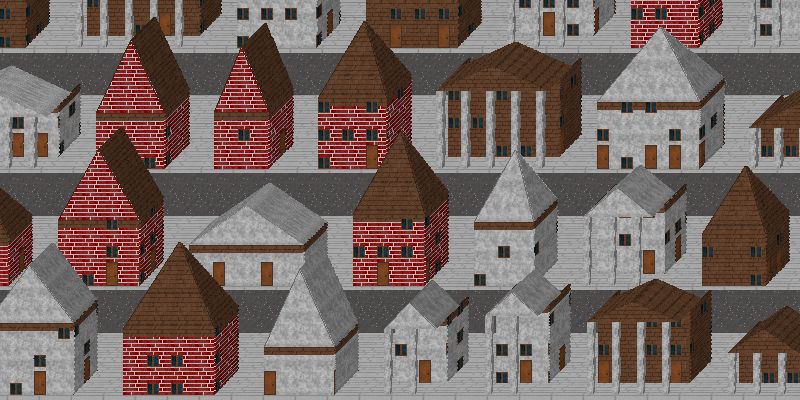 I made a very simple pixelart city generator with using CSS syntax. | Scrolller