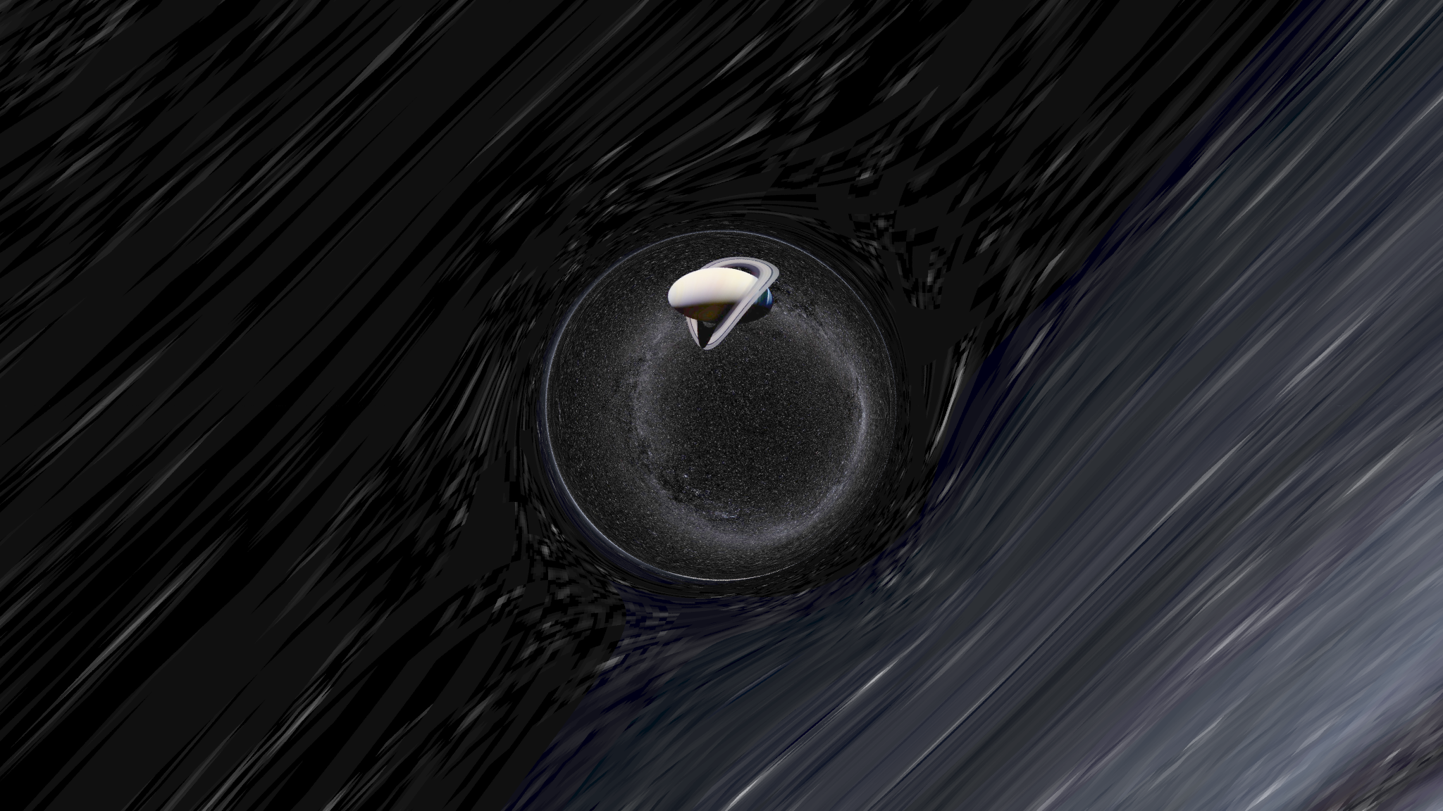 I made a wormhole by tracing light rays through curved spacetime | Scrolller