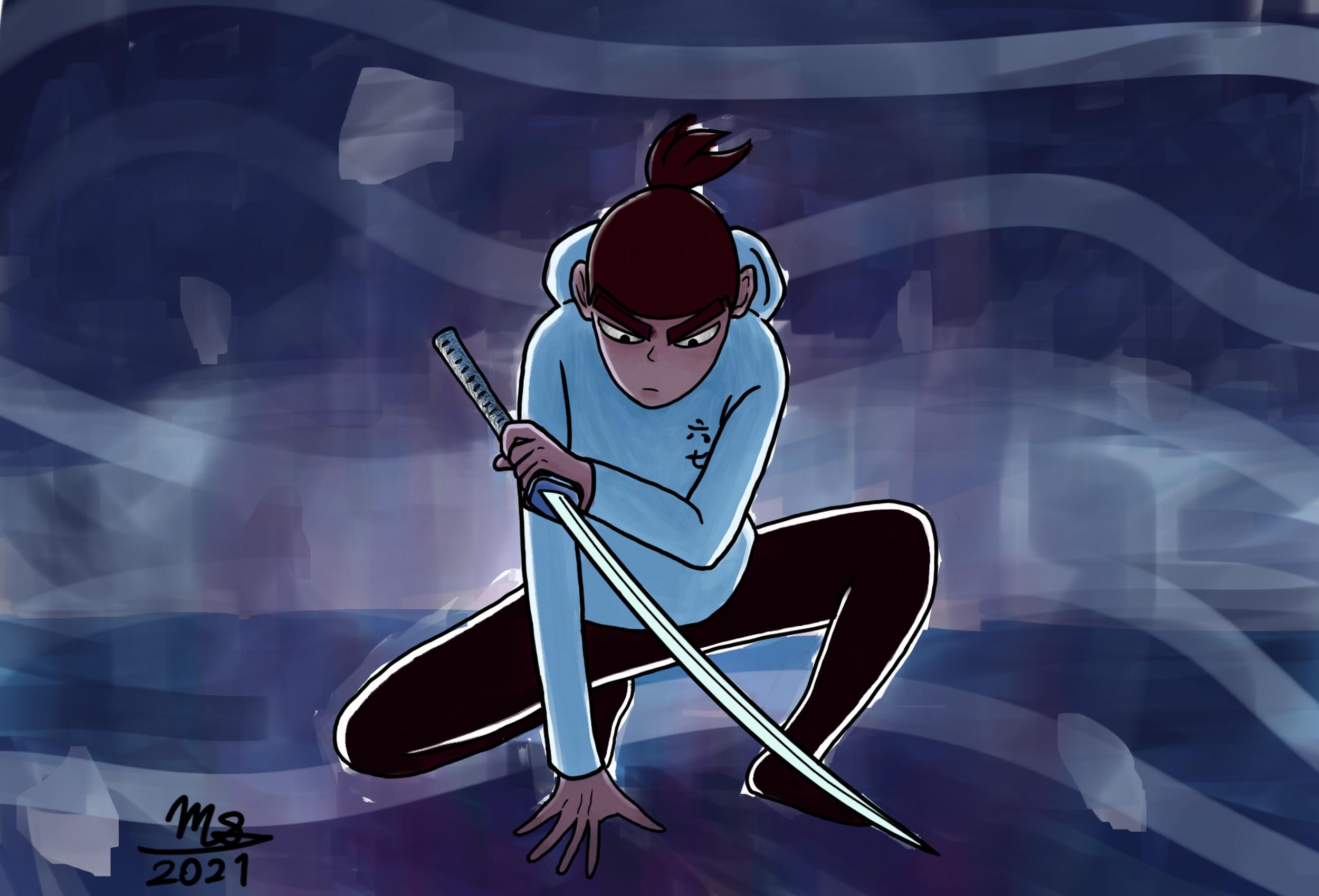 I made another scissor seven drawing! | Scrolller