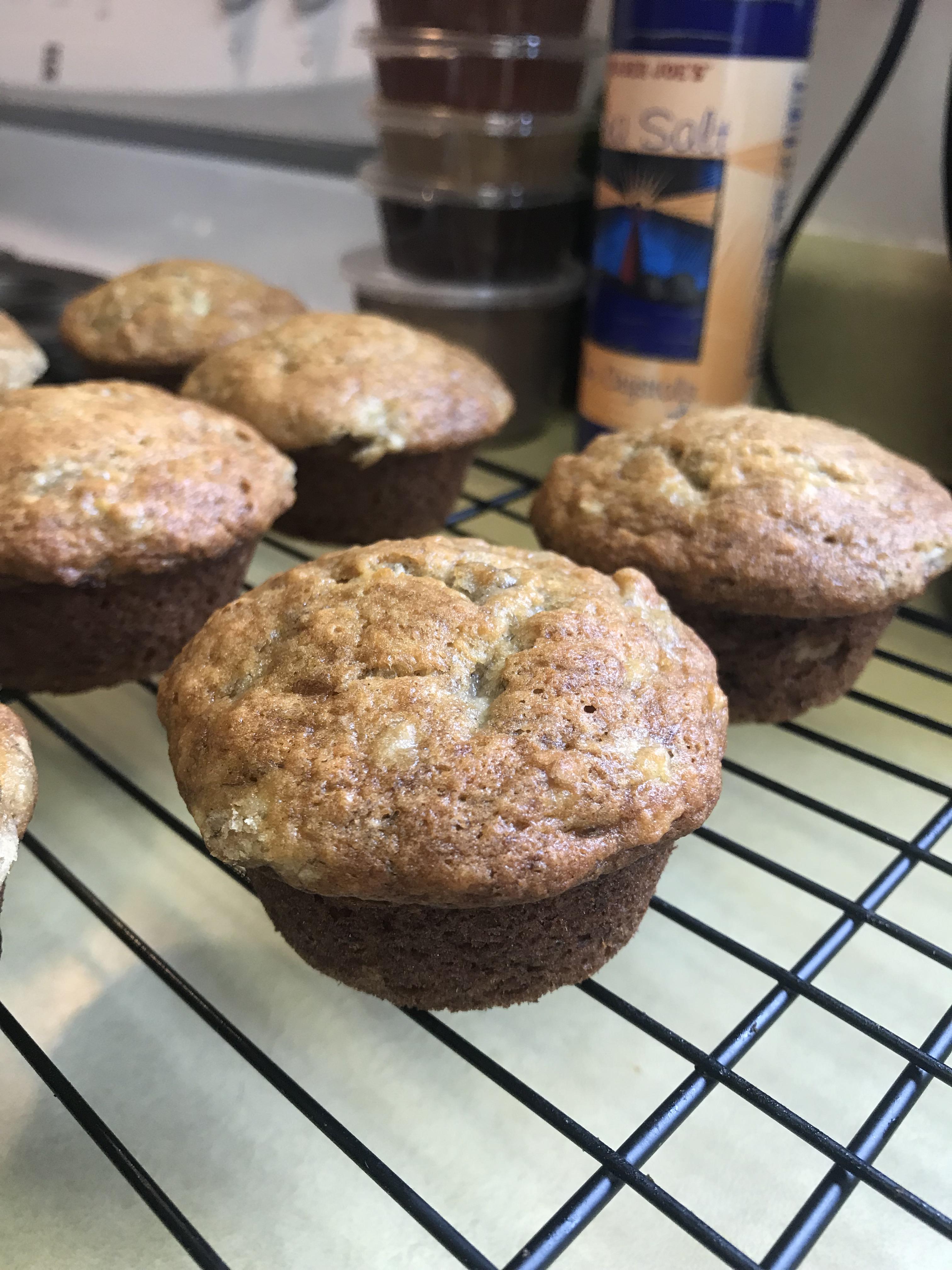 I made banana muffins. So delicious. | Scrolller