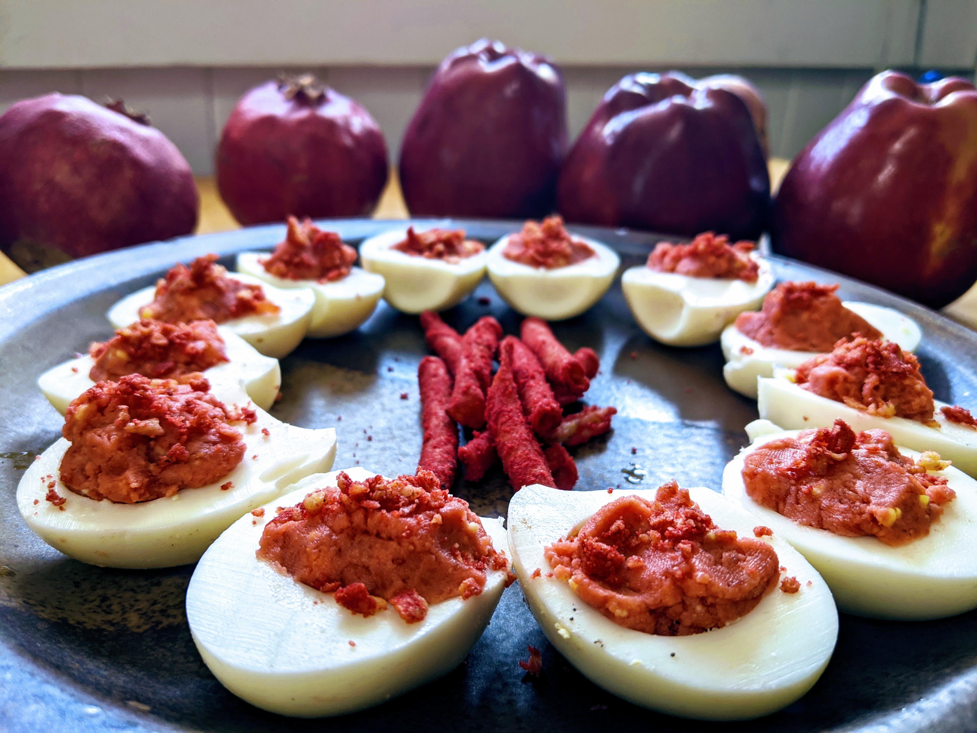 I made Deviled Eggs with Takis Fuegos -recipe in the comments | Scrolller