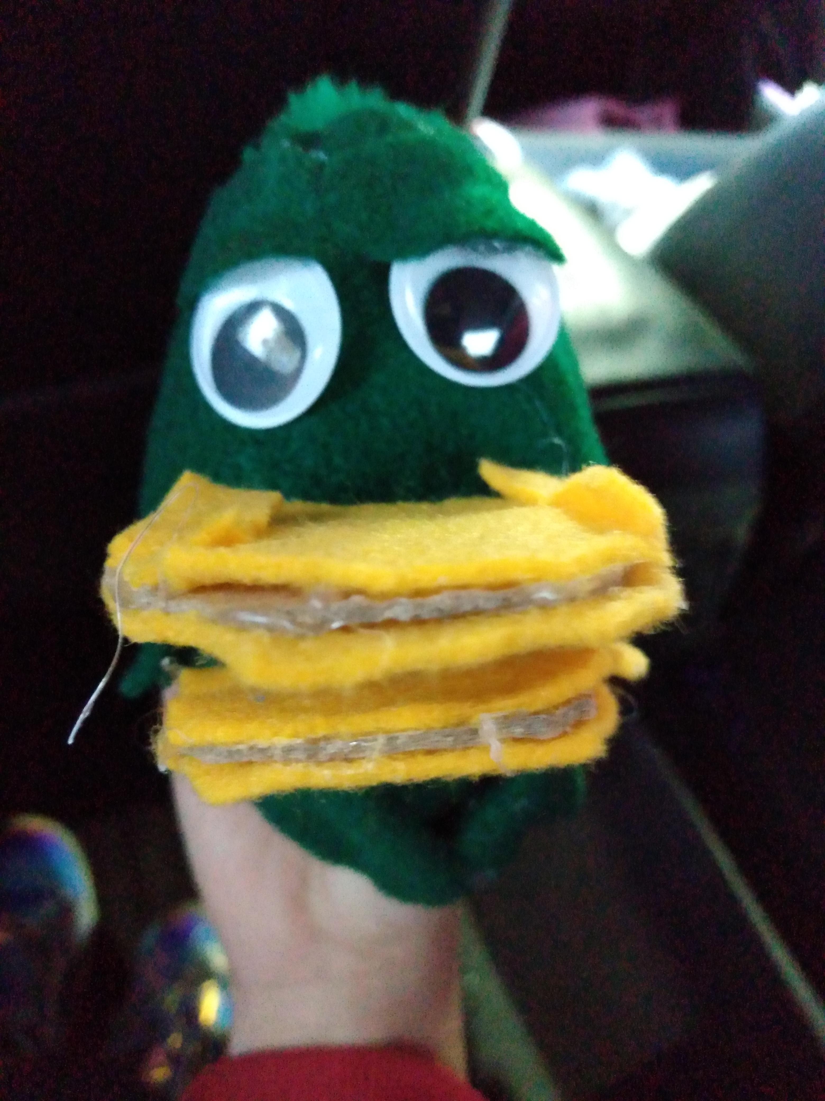 I made Duck as a puppet! | Scrolller