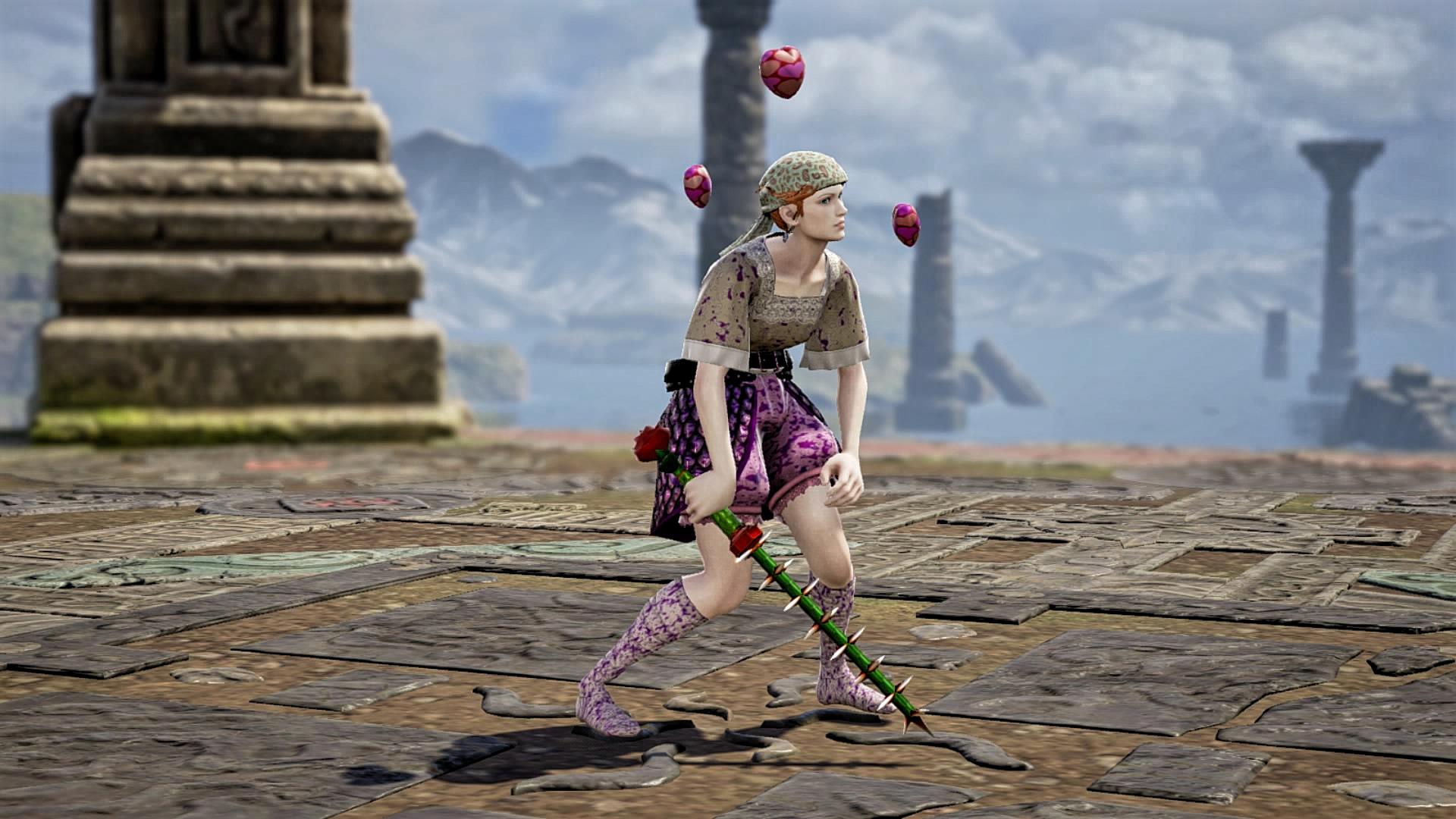 I made grape stomping Lucy in the video game Soul CaliburVI | Scrolller