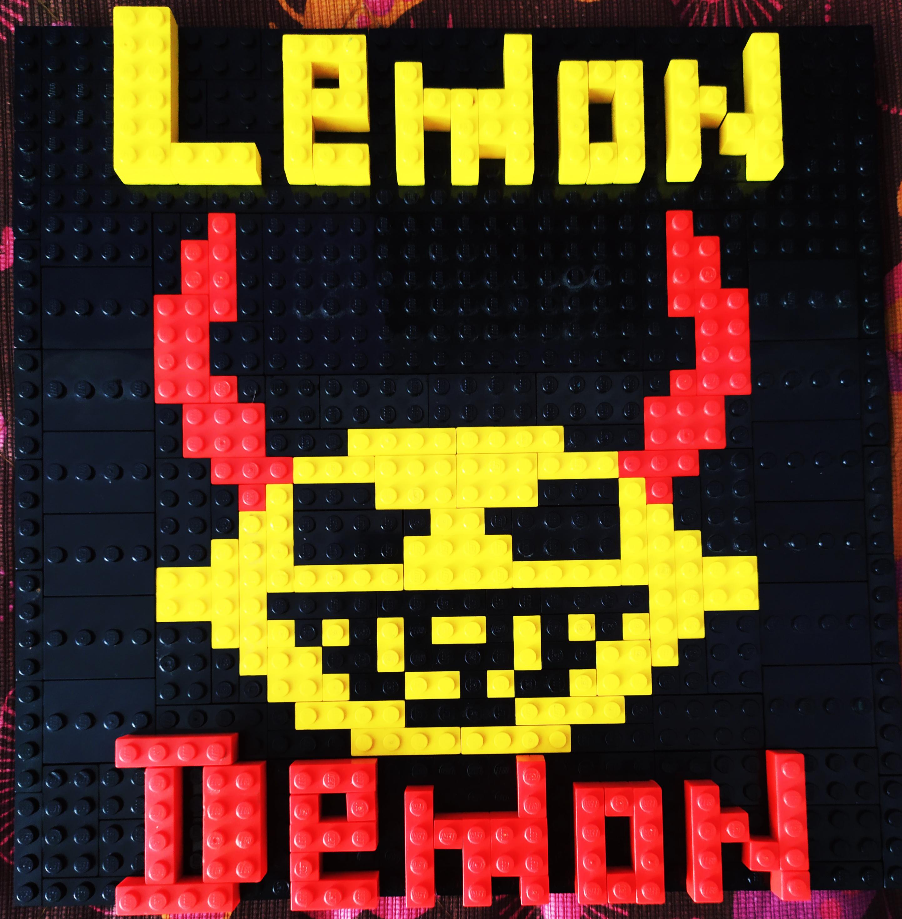 I made Lemon Demon's logo out of lego | Scrolller