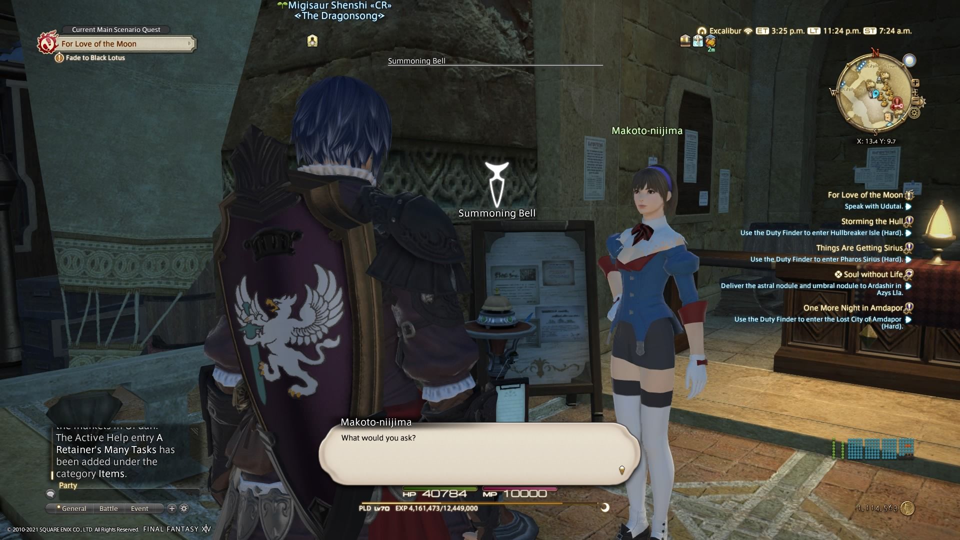 I made Makoto as one of my retainers in FFXIV | Scrolller